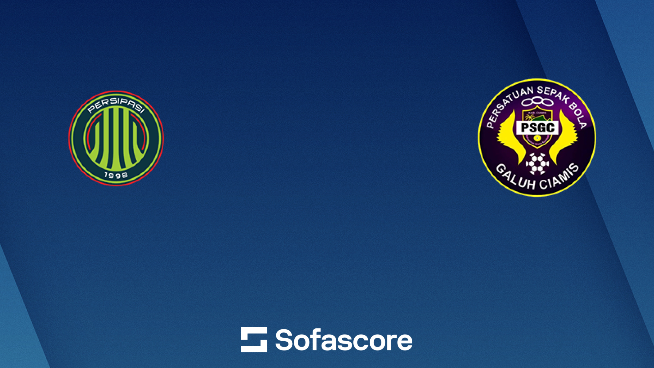 Persipasi Bekasi vs PSGC Ciamis live score, H2H and lineups | Sofascore