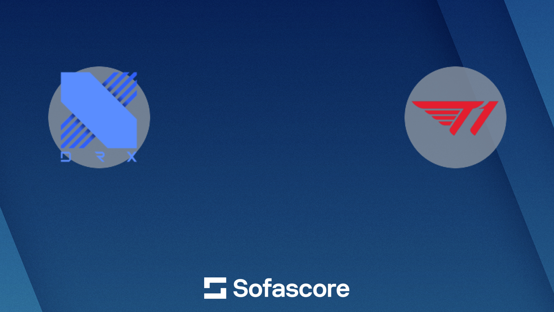 DRX – T1 - Live score | Sofascore