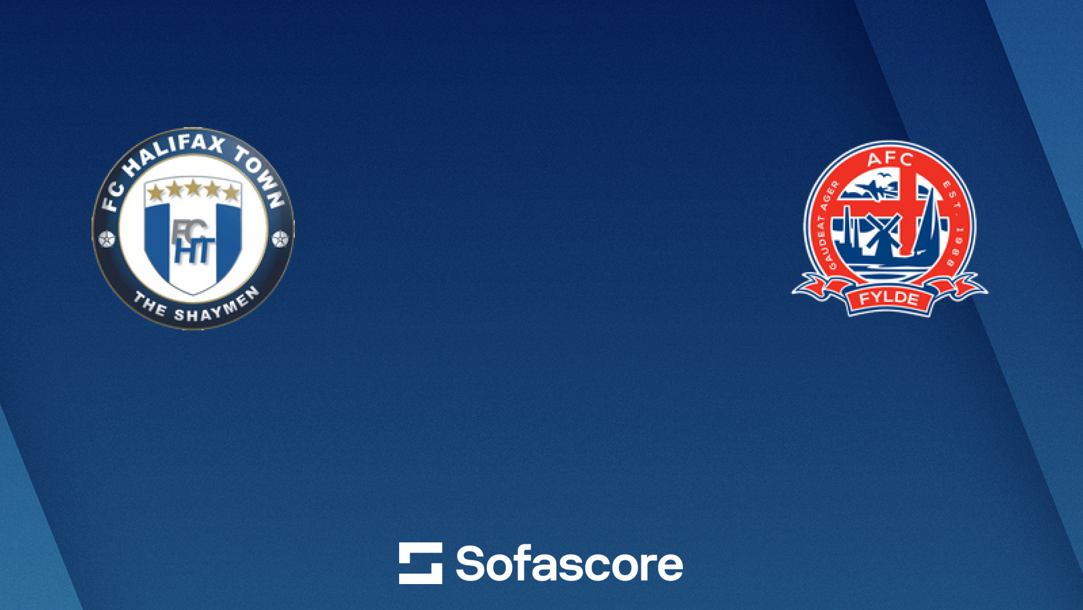 FC Halifax Town vs. AFC Fylde – resultado em direto, H2H e equipas ...