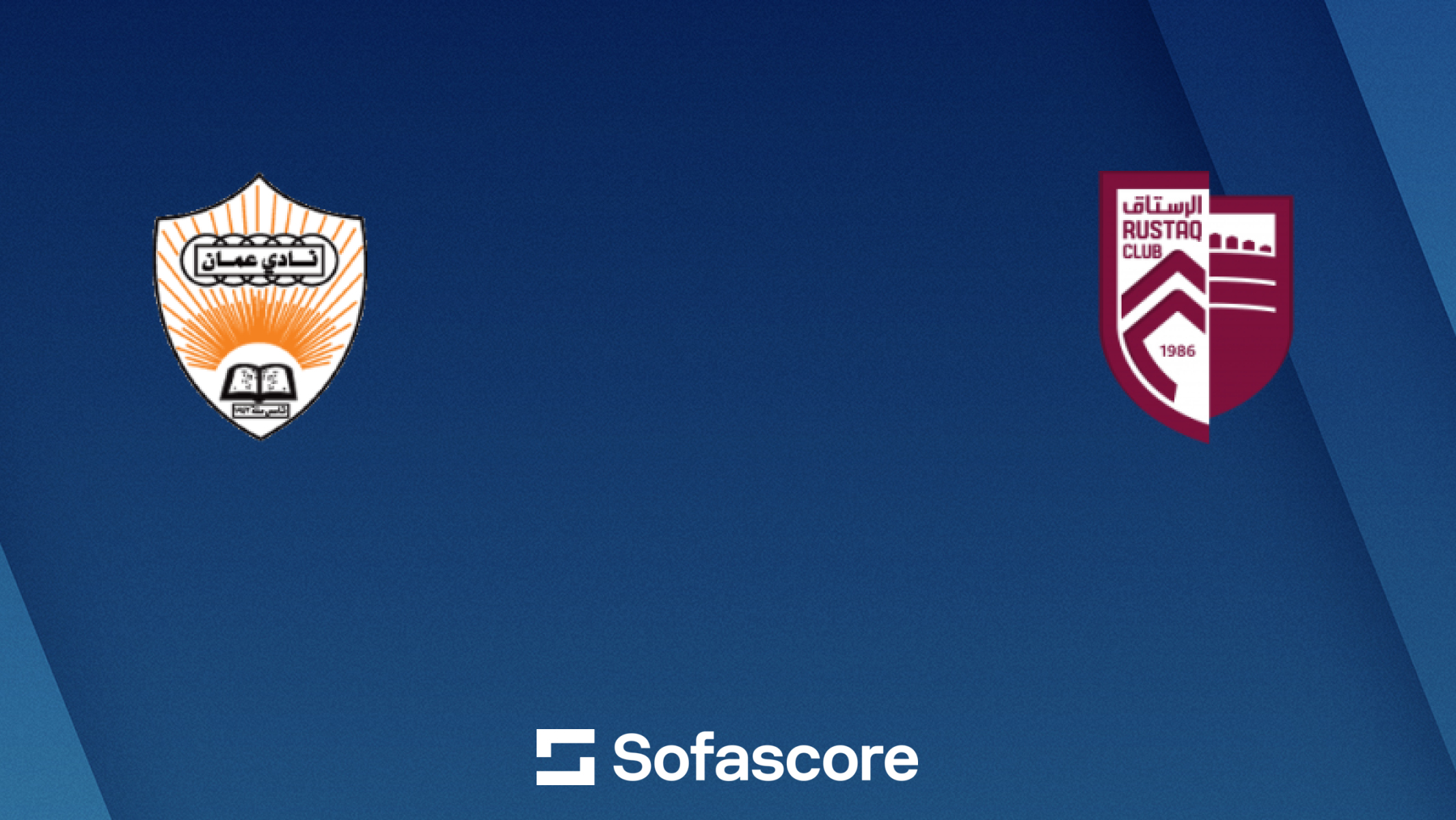 Oman Club SC vs Al Rustaq SC live score, H2H and lineups | Sofascore