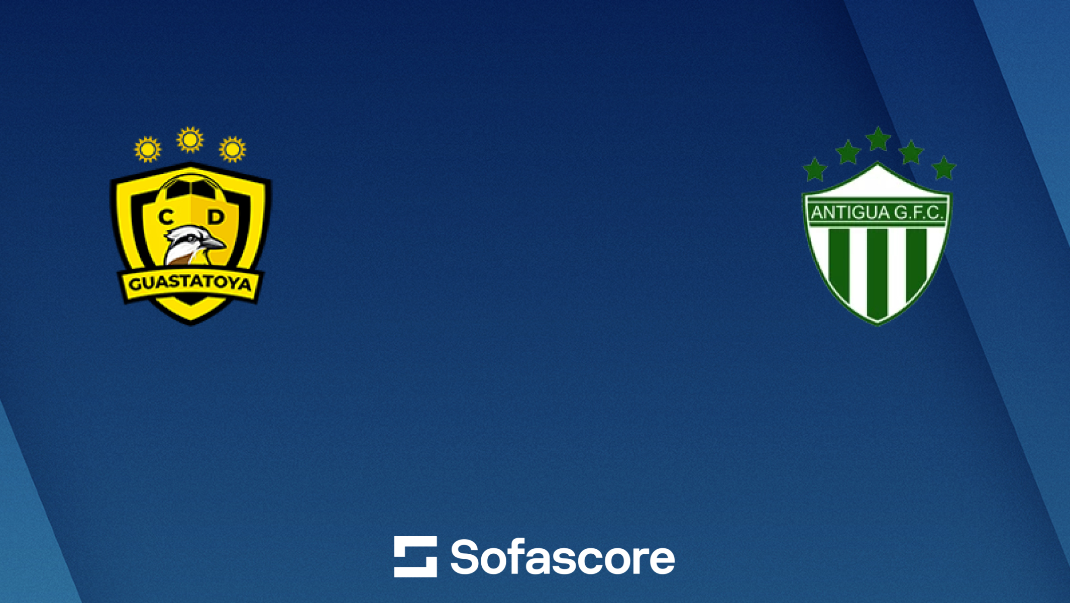 Deportivo Guastatoya vs Antigua GFC live score, H2H and lineups | Sofascore
