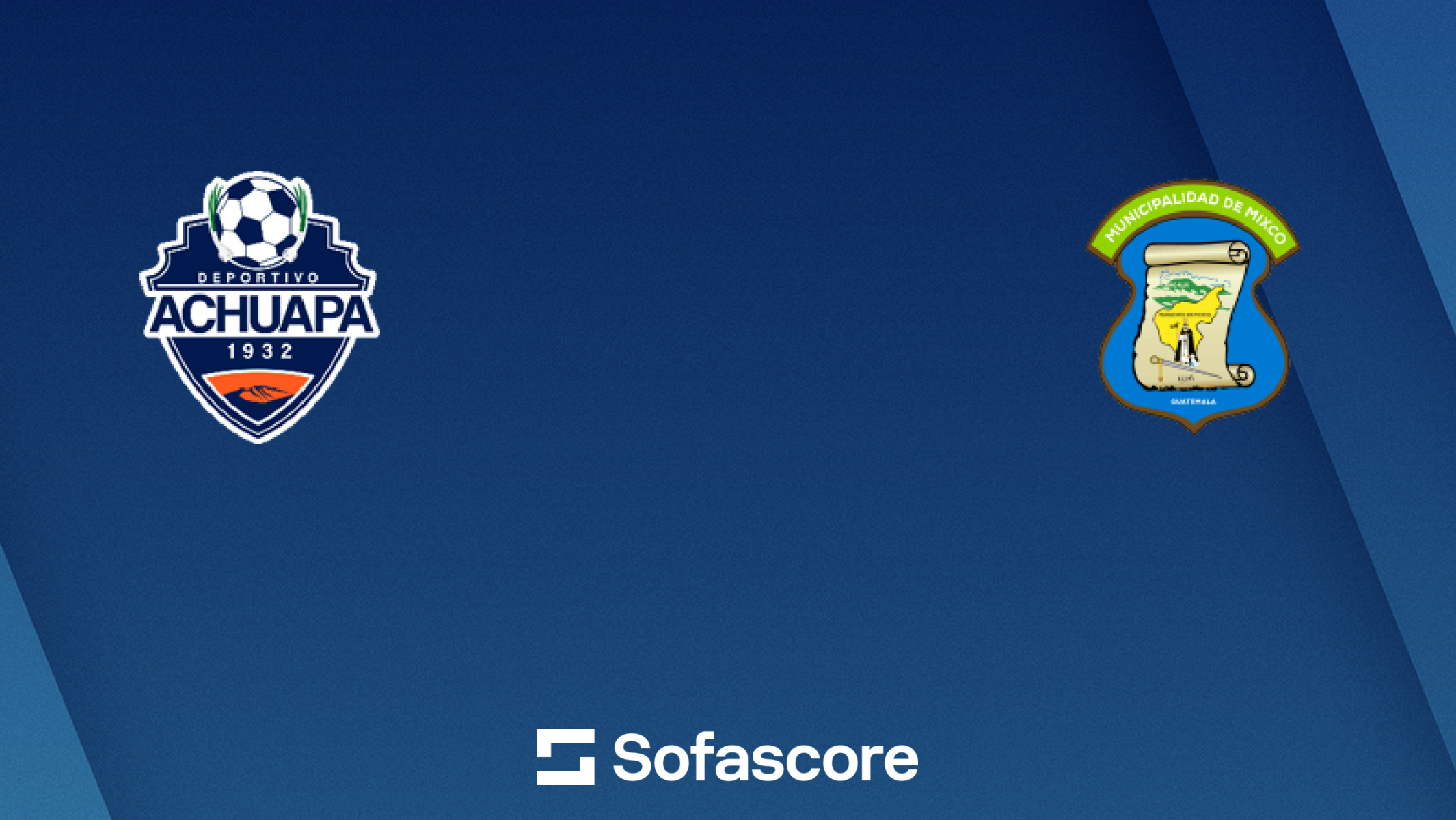 Deportivo Achuapa vs Deportivo Mixco live score, H2H and lineups ...