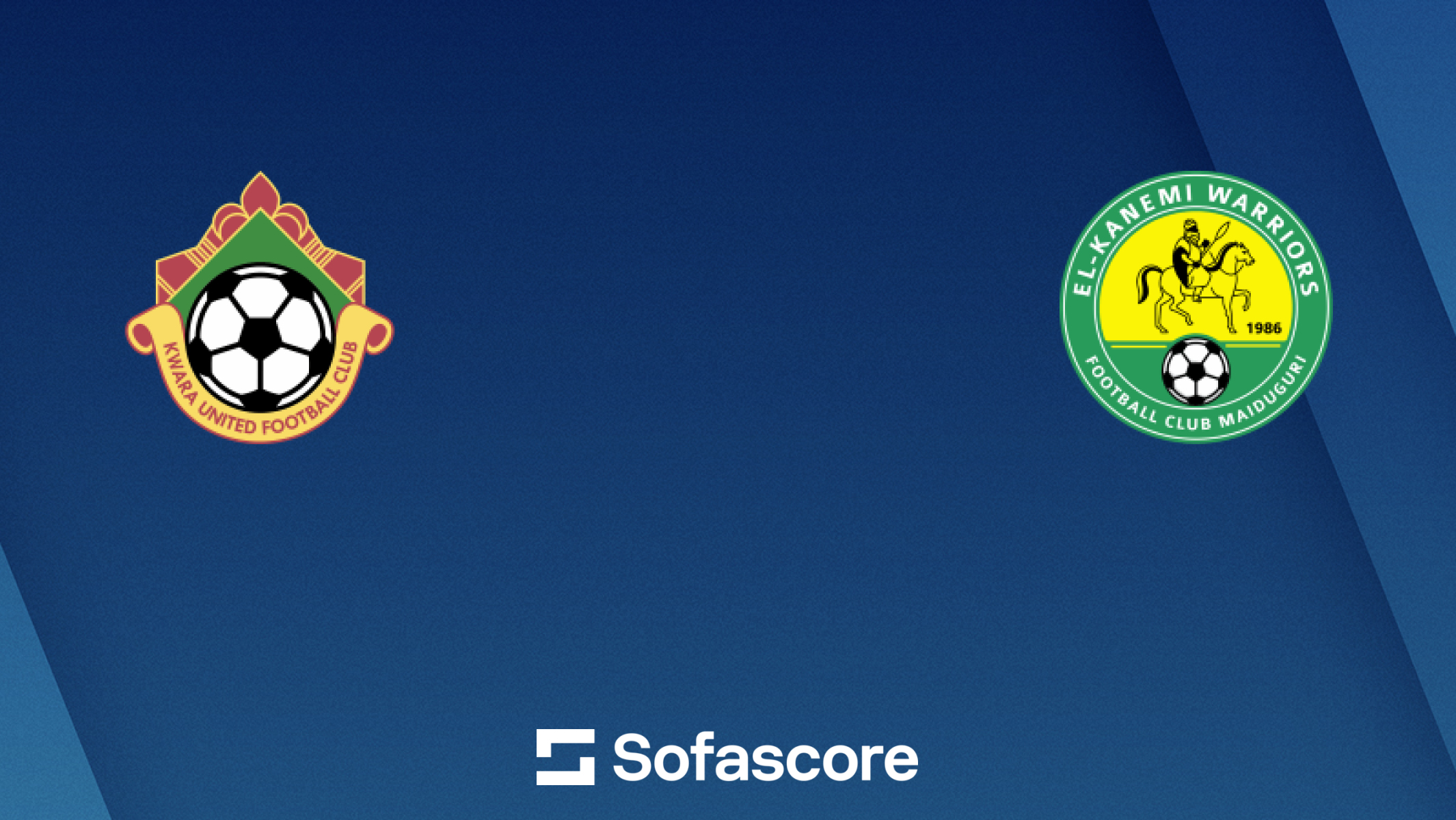 Kwara United vs El Kanemi Warriors live score, H2H and lineups | Sofascore