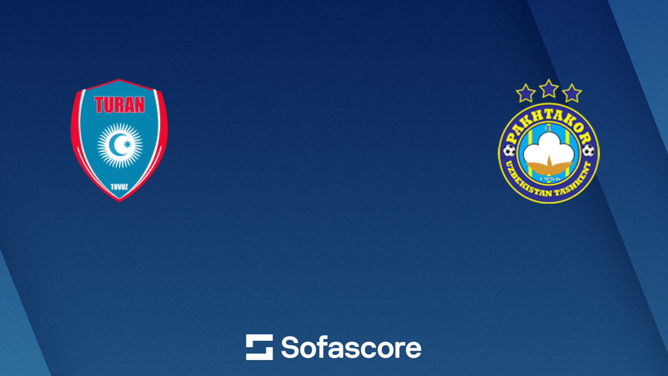 Turan Tovuz vs Pakhtakor Tashkent live score, H2H and lineups | Sofascore