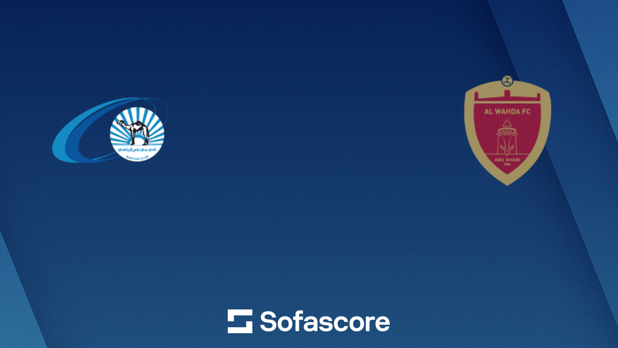 Baniyas - Al-Wahda FC en vivo, resultados H2H | Sofascore