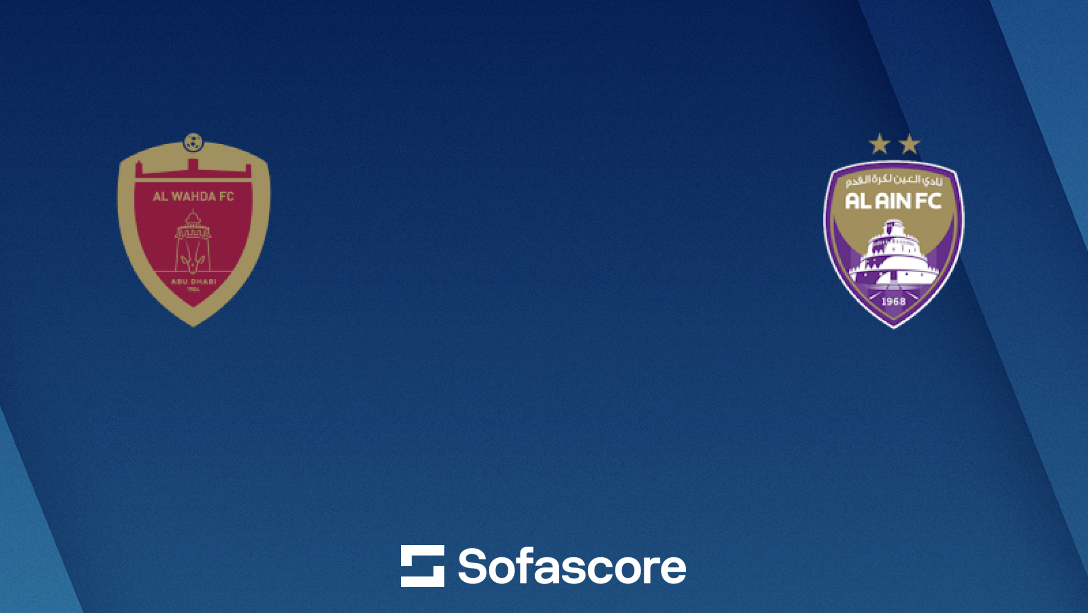 Al-Wahda FC - Al-Ain canlı skor, H2H ve kadrolar | Sofascore