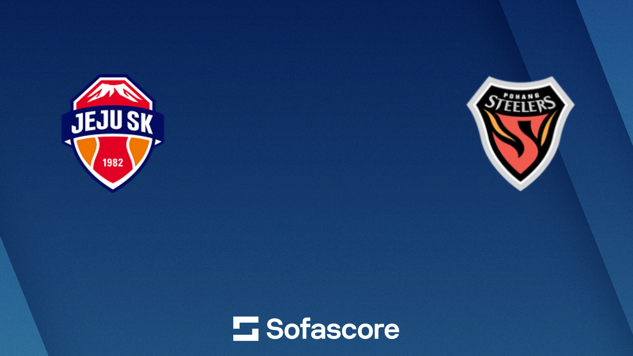 Jeju SK - Pohang Steelers en vivo, resultados H2H | Sofascore