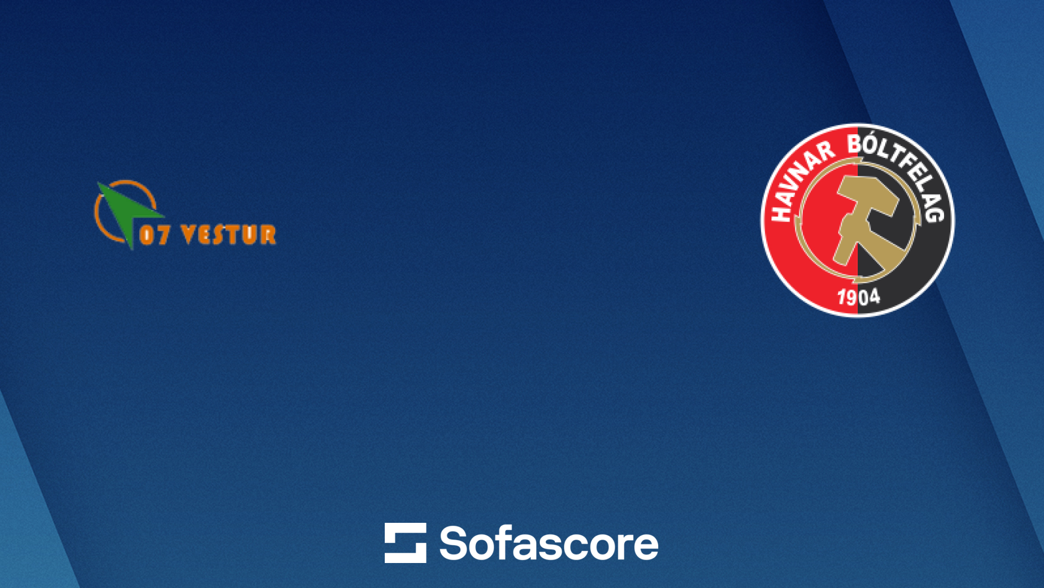 07 Vestur Sørvágur vs HB Tórshavn live score, H2H and lineups | Sofascore