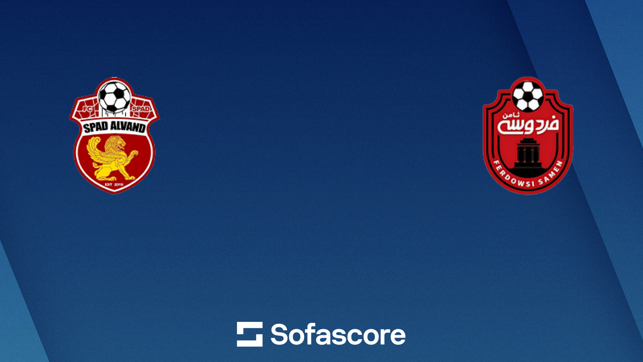Spad Alvand FC vs Ferdowsi Samen live score, H2H and lineups | Sofascore
