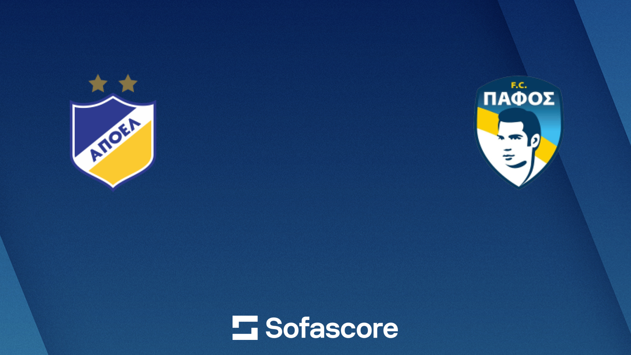 APOEL Nicosia vs Pafos FC live score, H2H and lineups | Sofascore