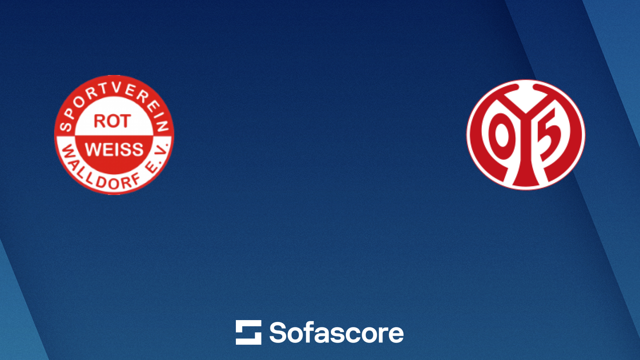 SV Rot-Weiss Walldorf - 1. FSV Mainz 05 II U23 en vivo, resultados H2H ...