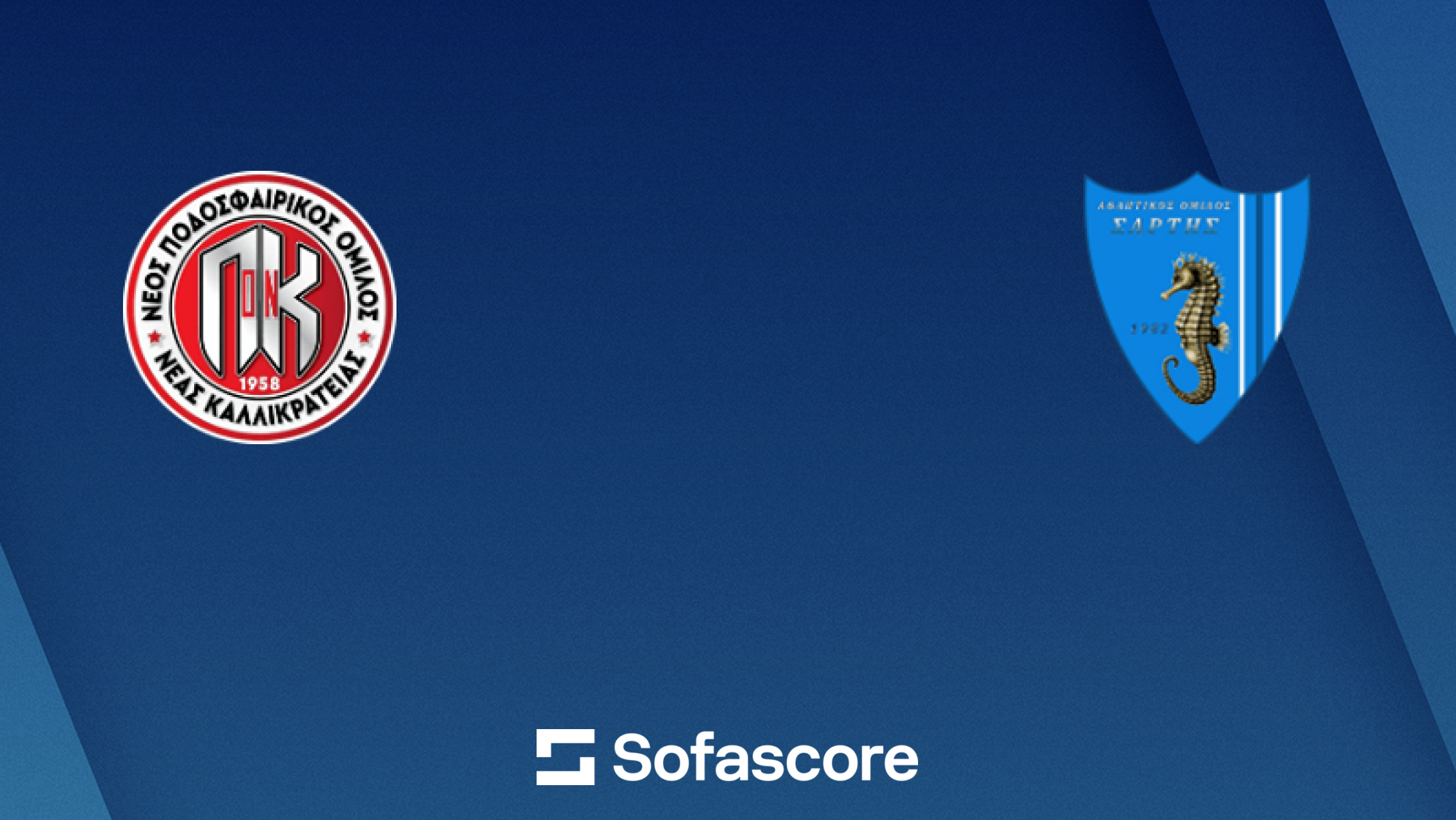 NPO Neas Kallikratias vs AO Sartis 1982 live score, H2H and lineups | Sofascore