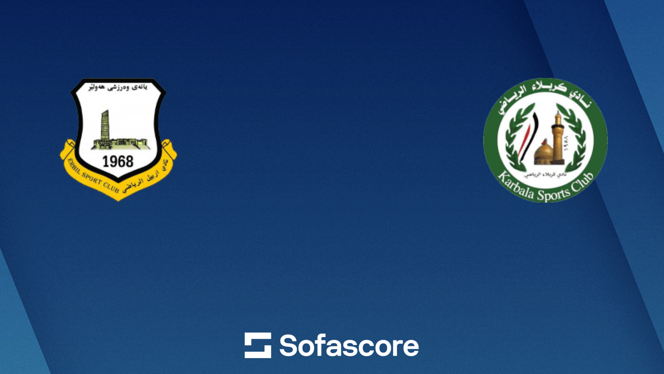 Erbil SC vs Karbalaa FC live score, H2H and lineups | Sofascore