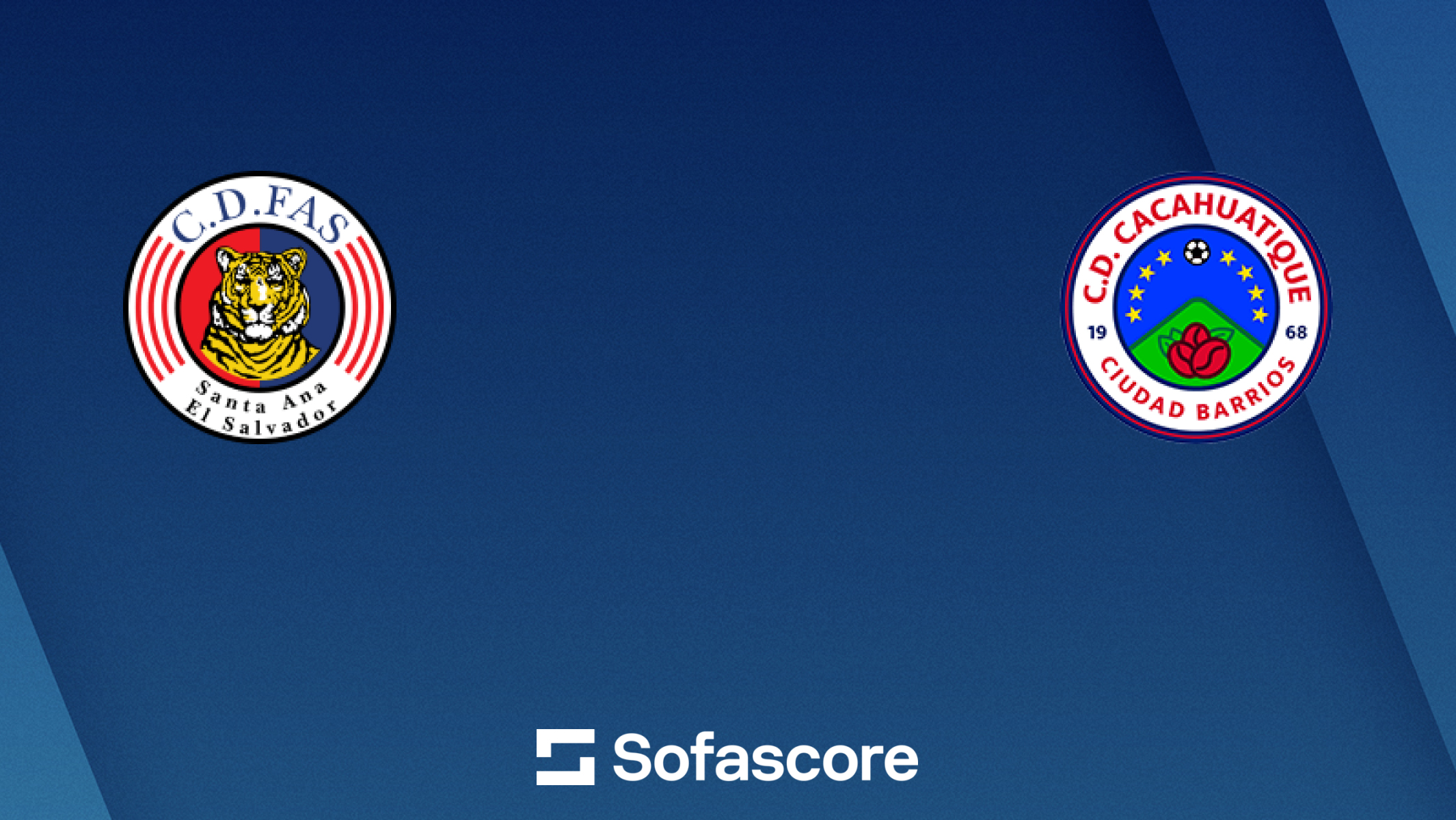 CD FAS vs CD Cacahuatique live score, H2H and lineups | Sofascore
