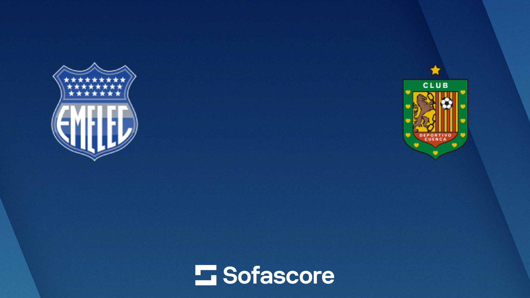 Emelec - Deportivo Cuenca en vivo, resultados H2H | Sofascore