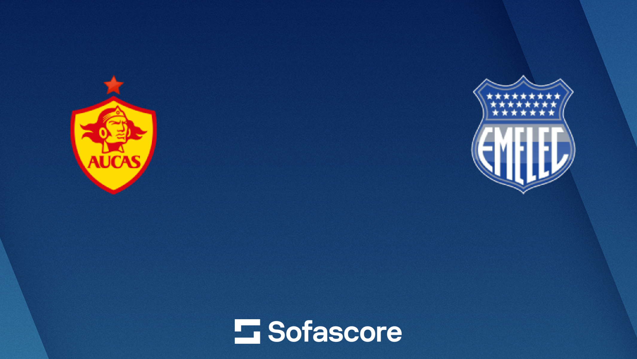 Aucas vs Emelec live score, H2H and lineups | Sofascore