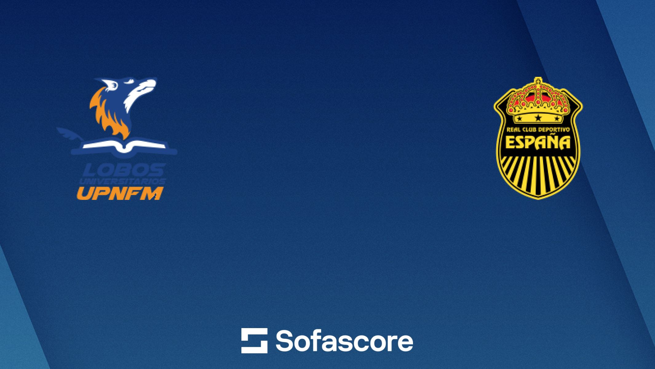 Lobos UPNFM vs Real CD España live score, H2H and lineups | Sofascore