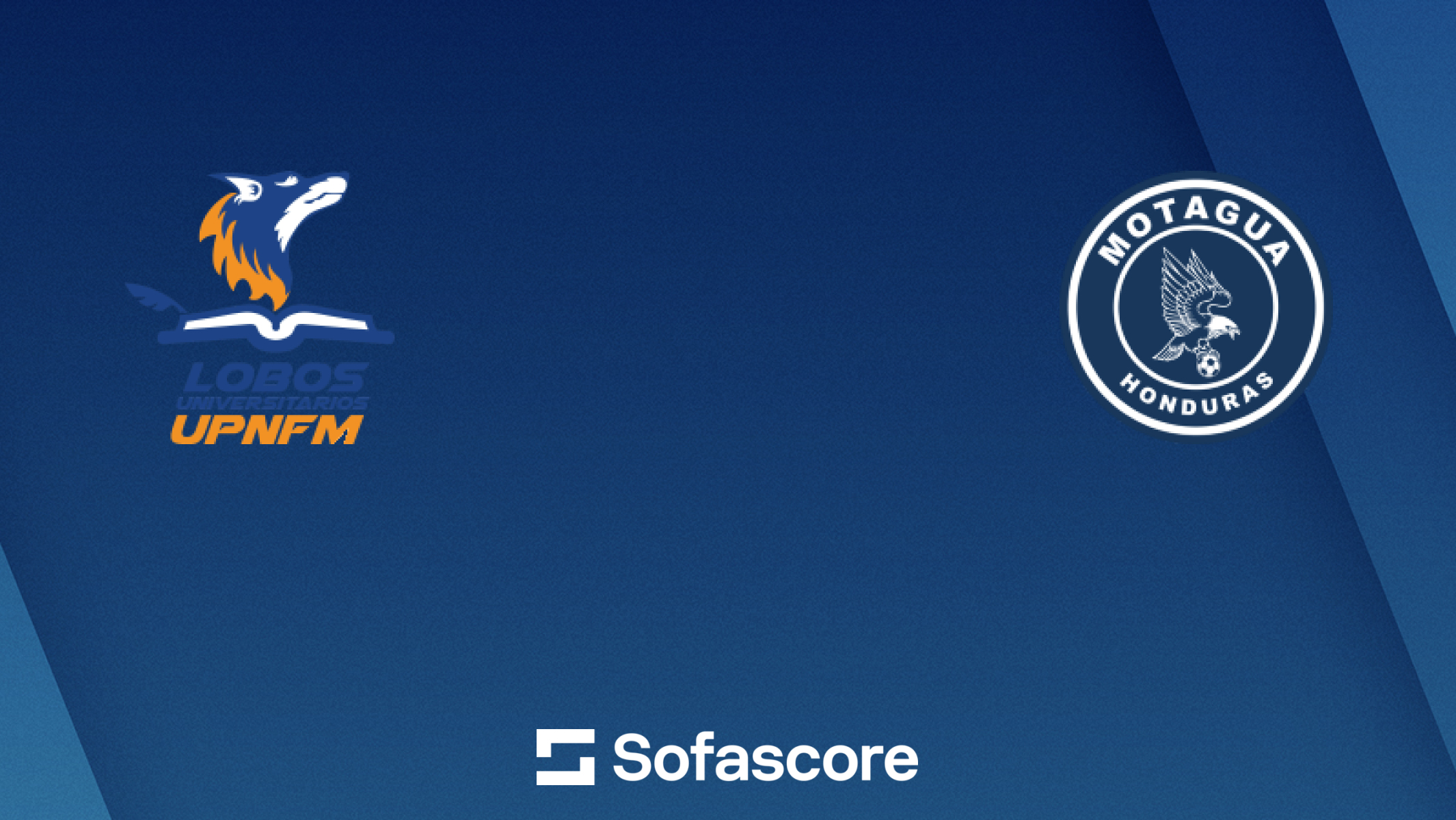 Lobos UPNFM - FC Motagua en vivo, resultados H2H | Sofascore