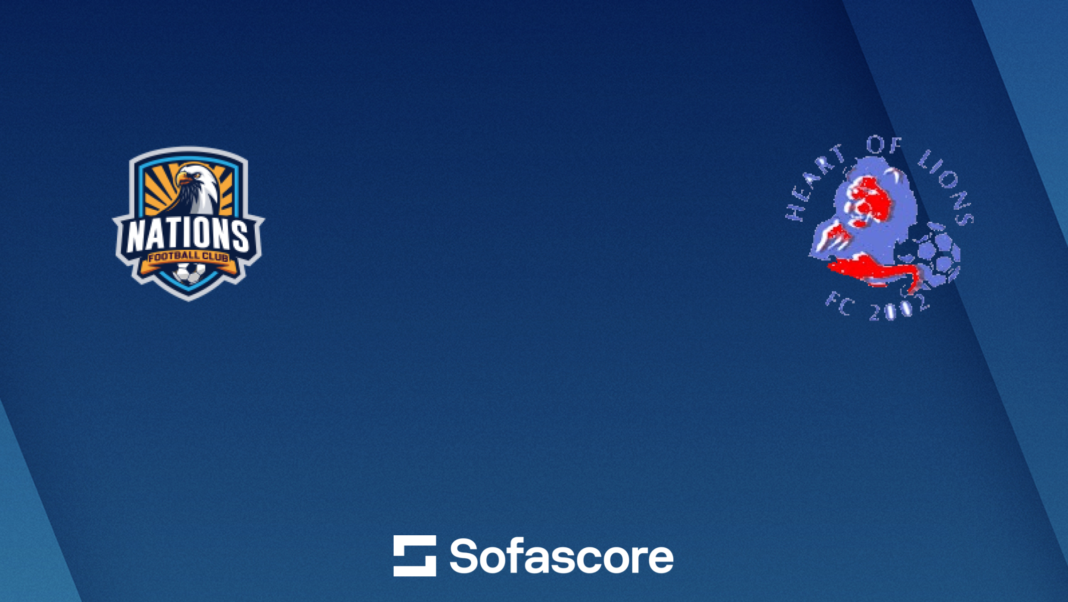 Nations FC vs Heart of Lions live score, H2H and lineups | Sofascore