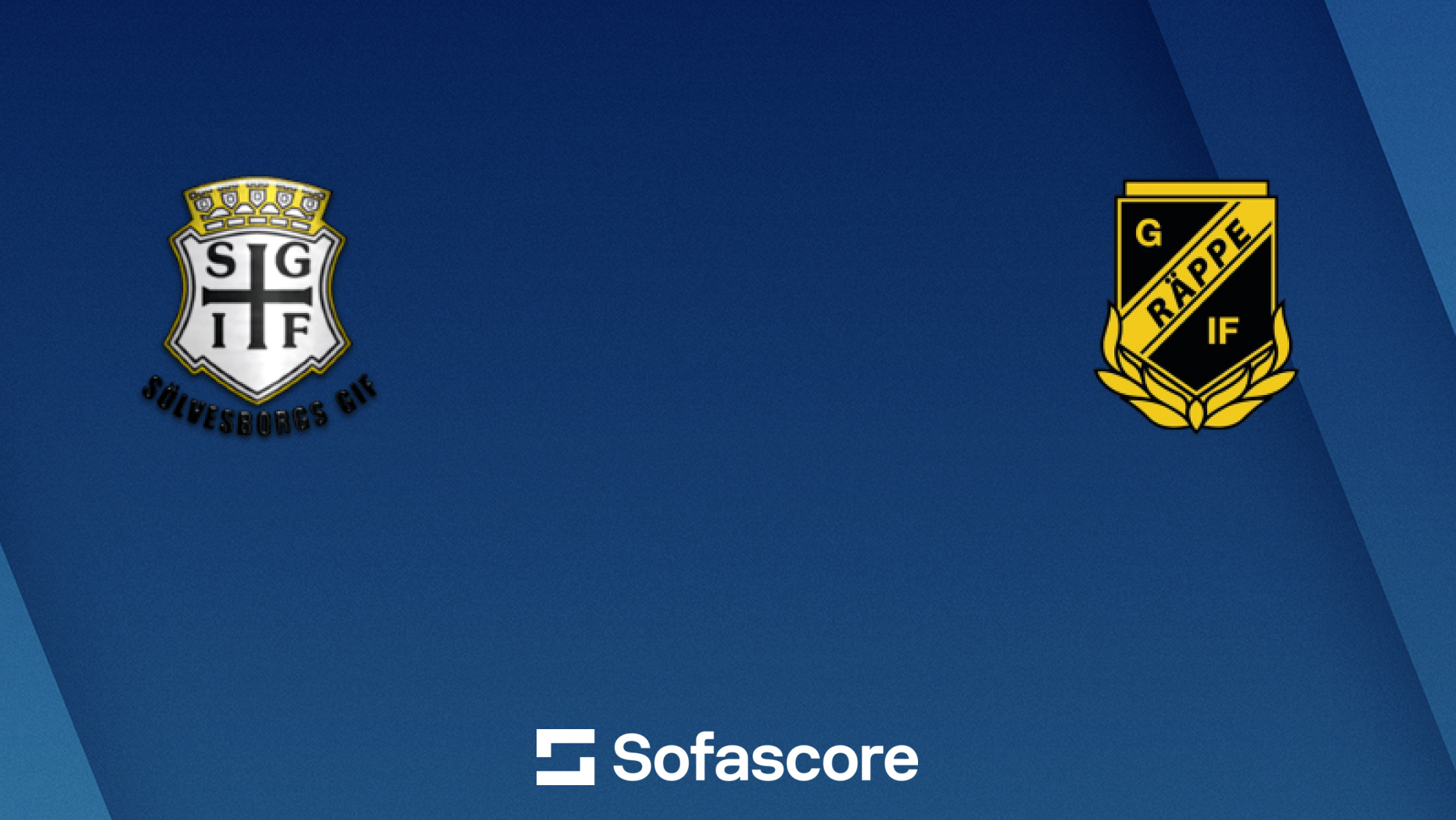 Sölvesborgs GoIF vs Räppe GoIF live score, H2H and lineups | Sofascore