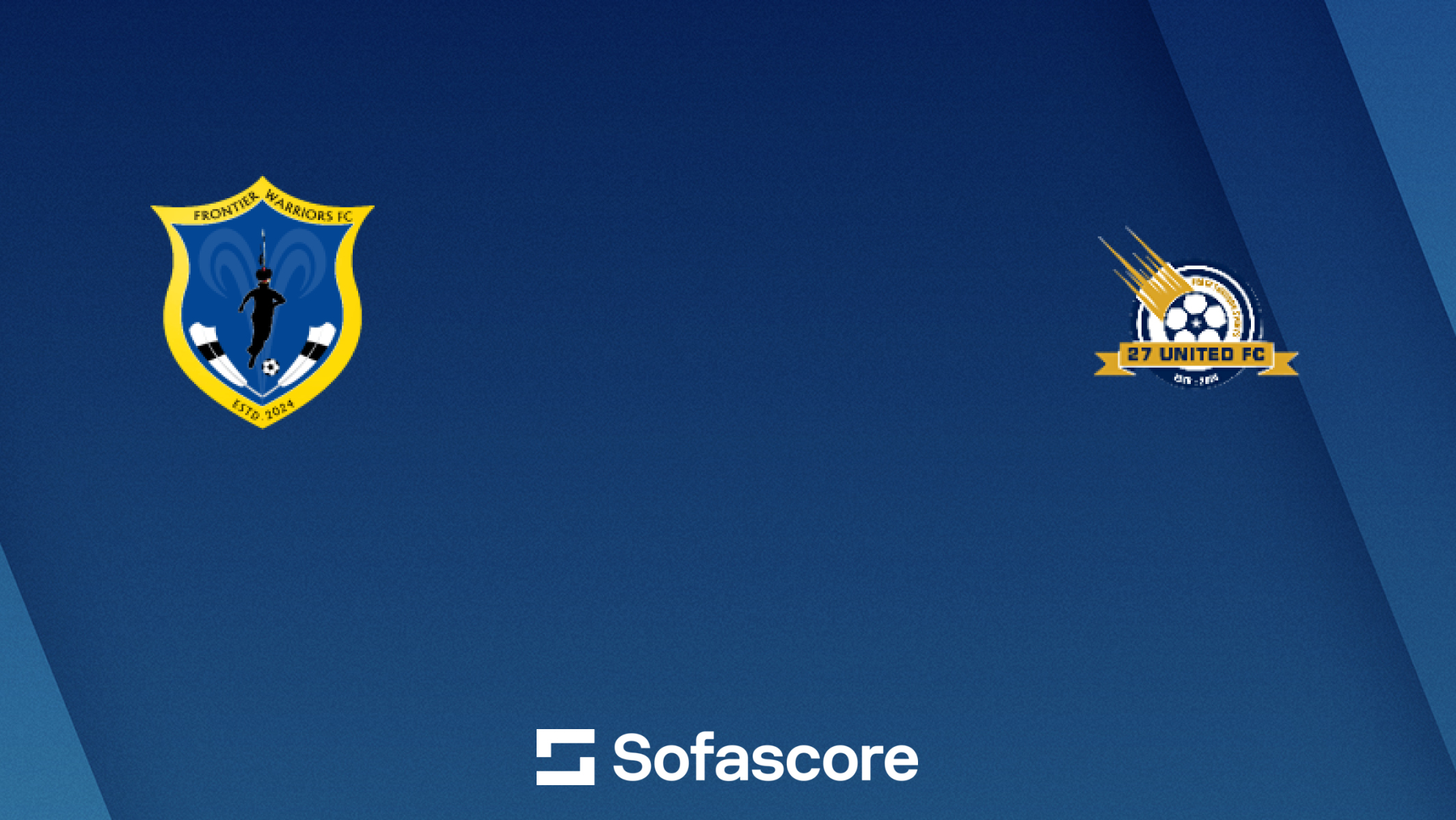 Frontier Warriors FC vs 27 United FC live score, H2H and lineups ...