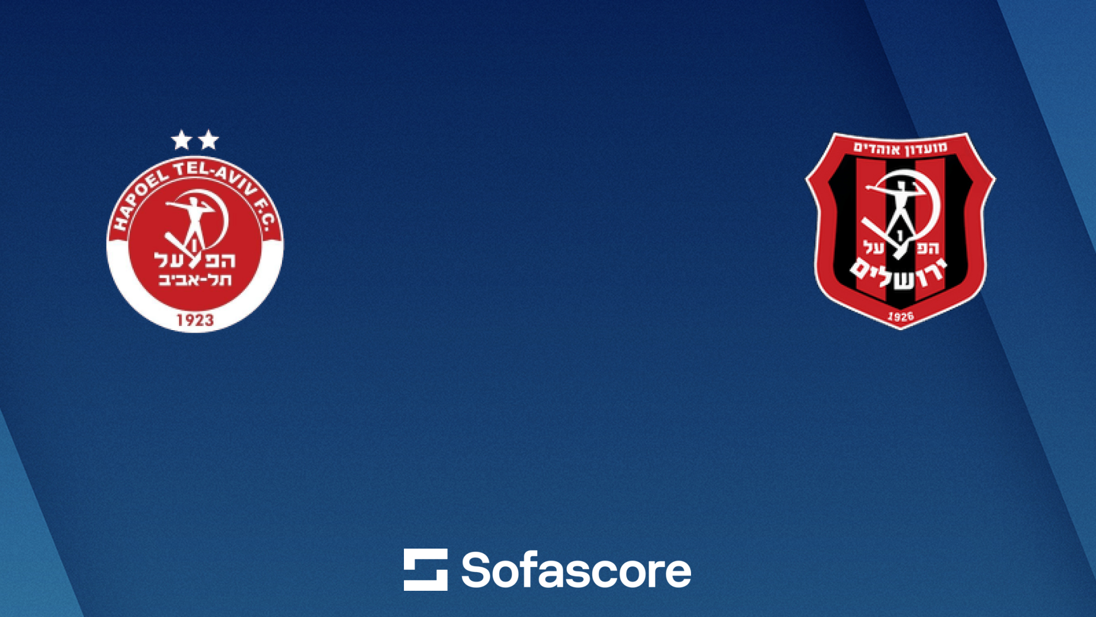 Hapoel Tel Aviv vs Hapoel Jerusalem live score, H2H and lineups | Sofascore