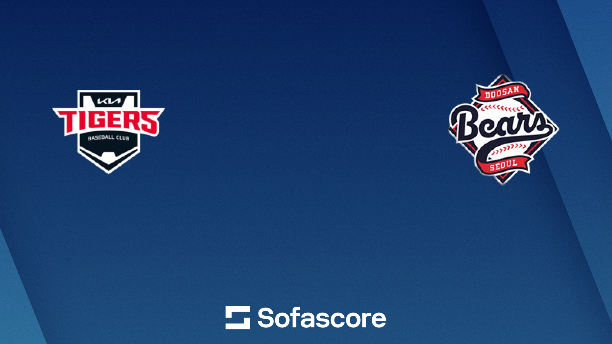Kia Tigers Doosan Bears live score, video stream and H2H results ...