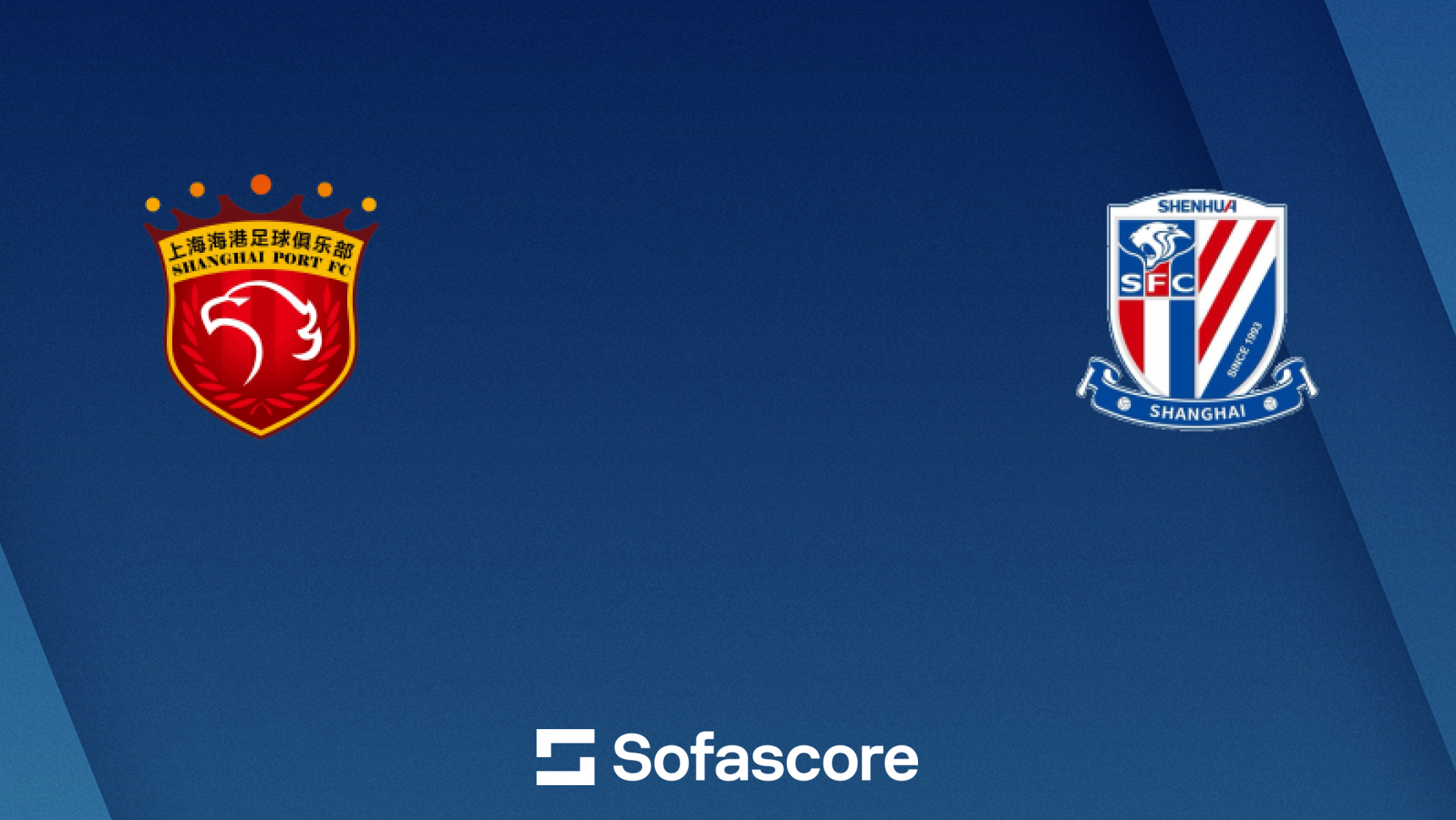 Shanghai Port - Shanghai Shenhua scores en direct, face-à-face et ...