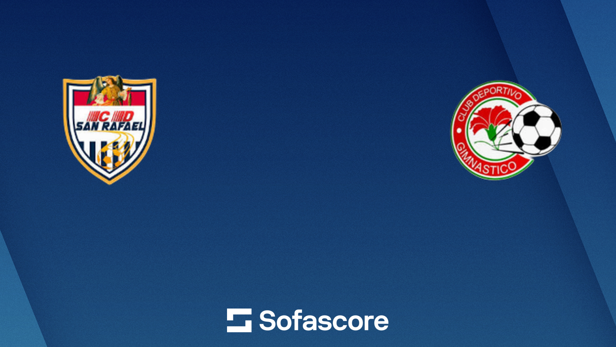 CD San Rafael vs CD Gimnastico resultados en vivo, H2H y alineaciones ...