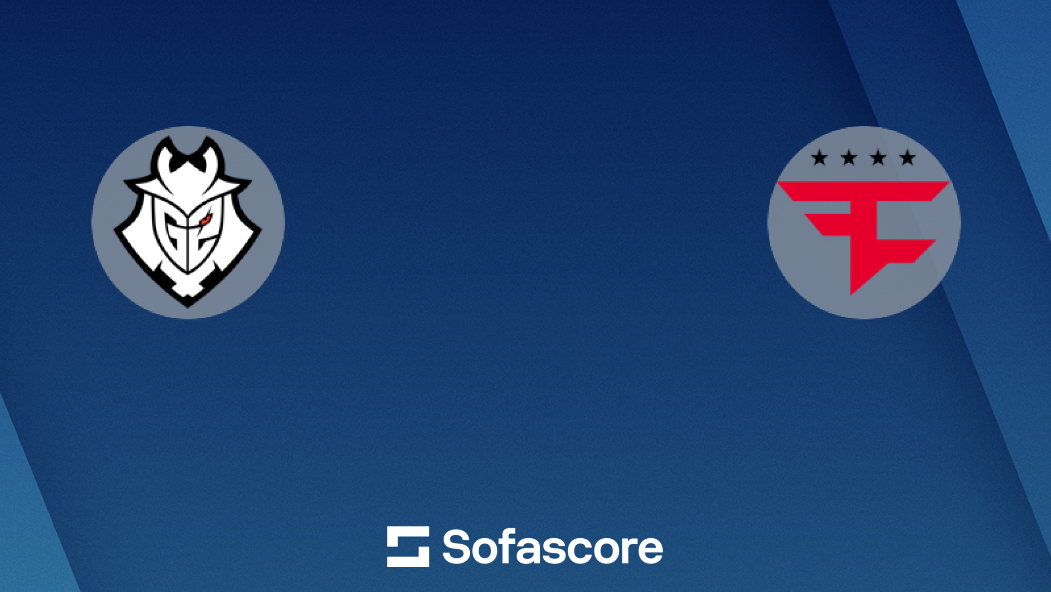 G2 – FaZe - Live score | Sofascore