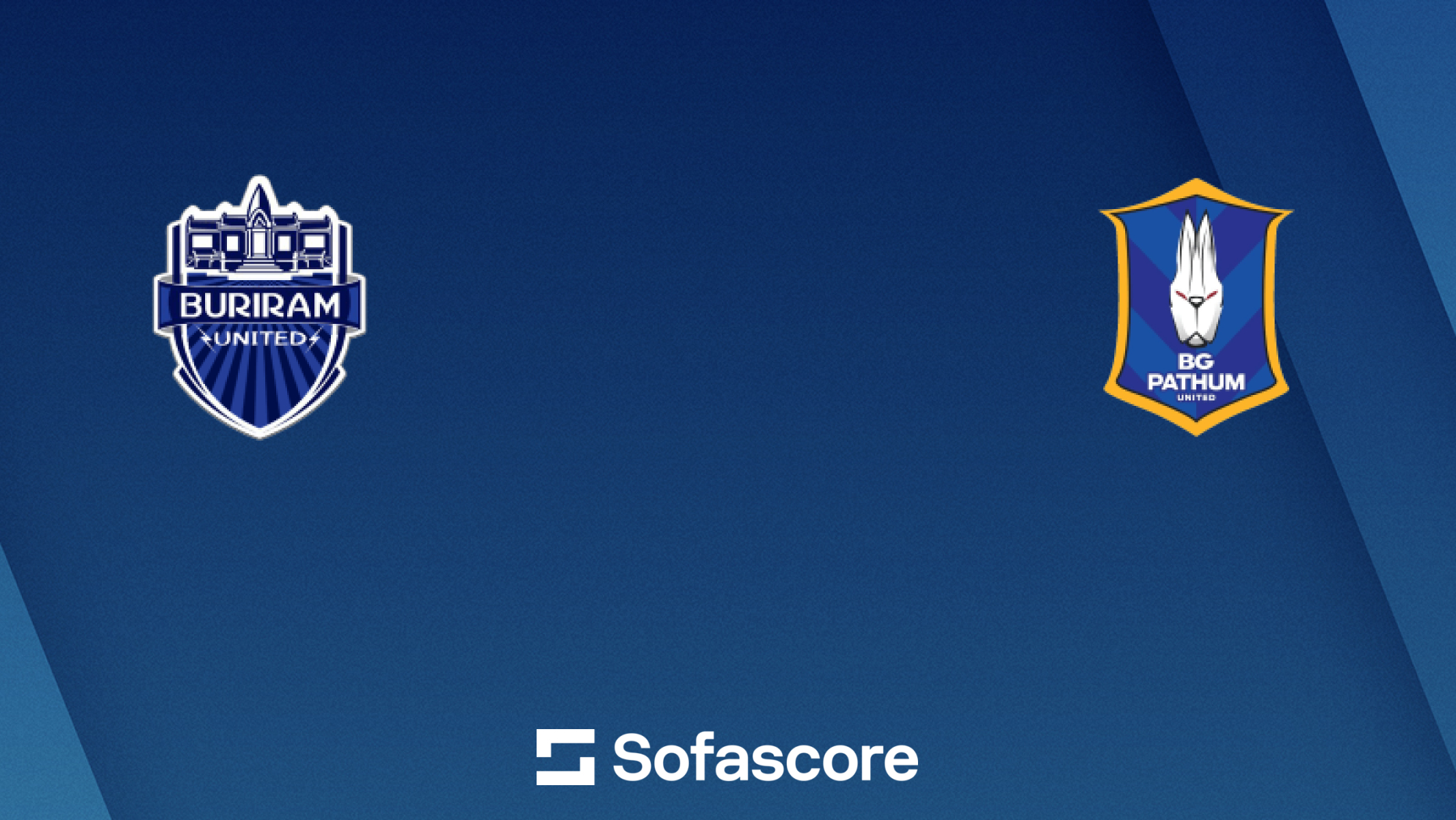 Buriram United vs BG Pathum United live score, H2H and lineups | Sofascore