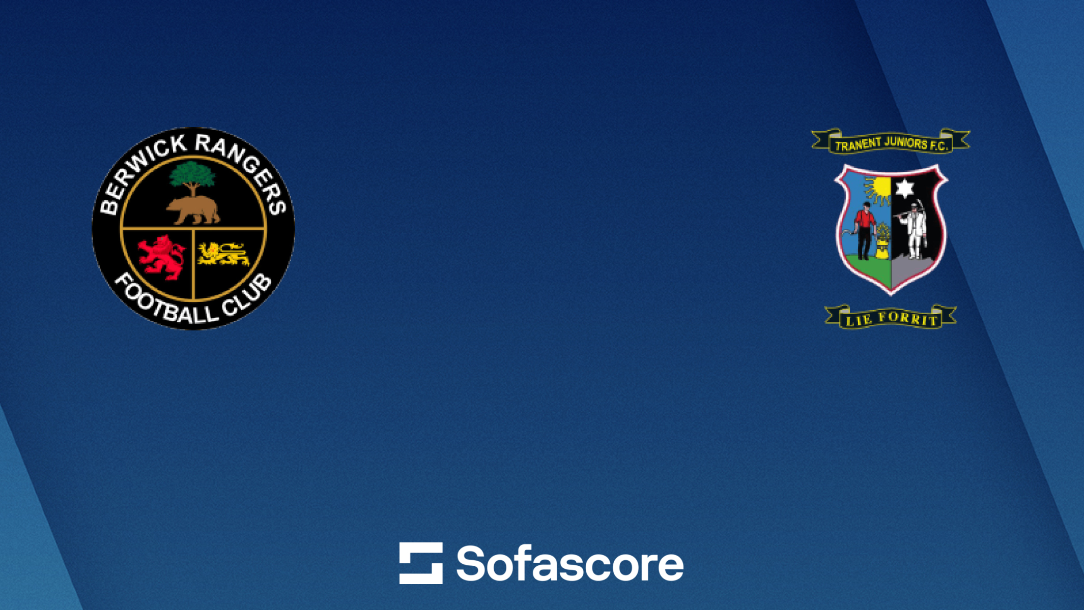 Berwick Rangers vs Tranent FC live score, H2H and lineups | Sofascore