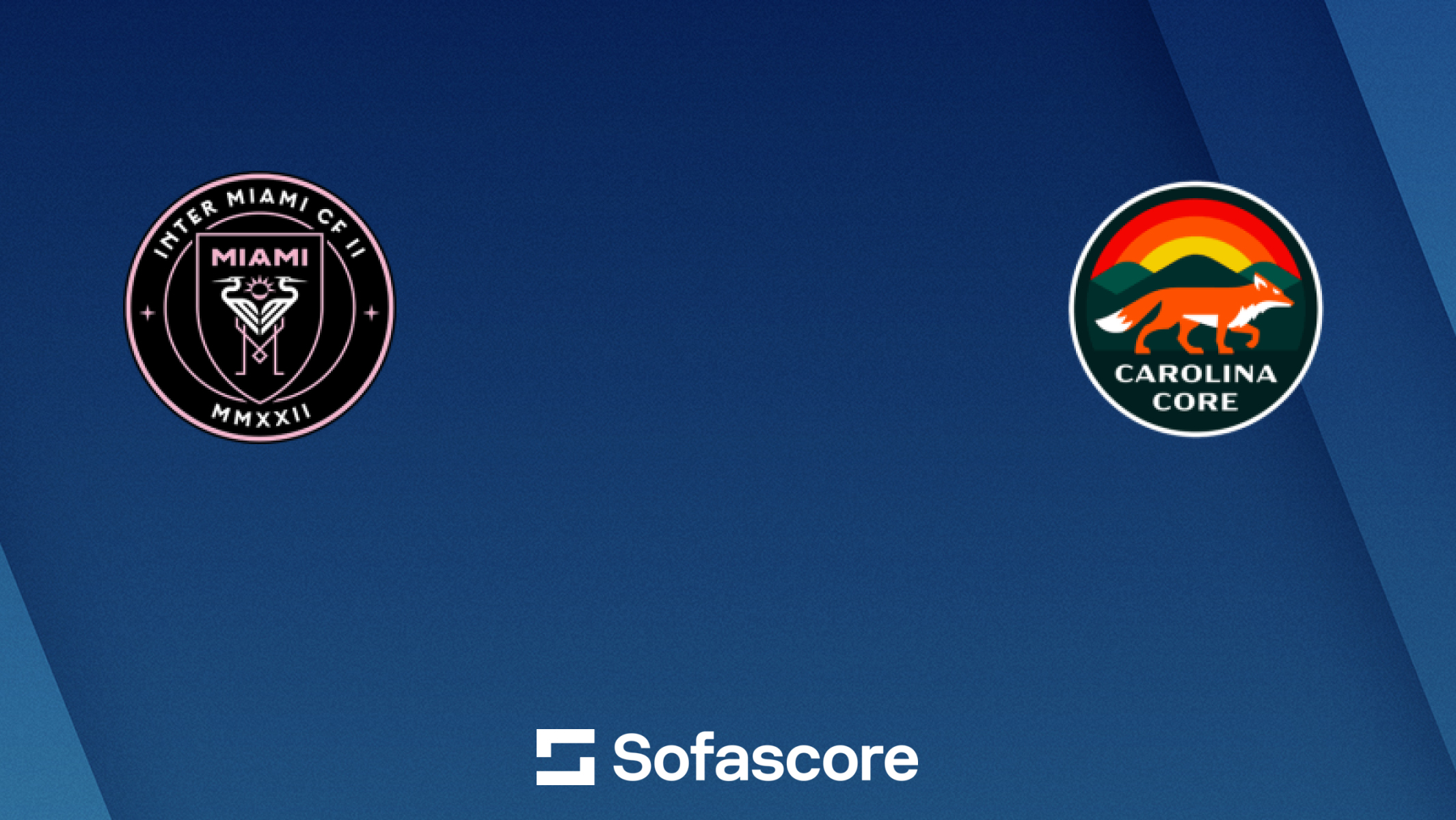 Inter Miami CF II vs Carolina Core PC live score, H2H and lineups ...
