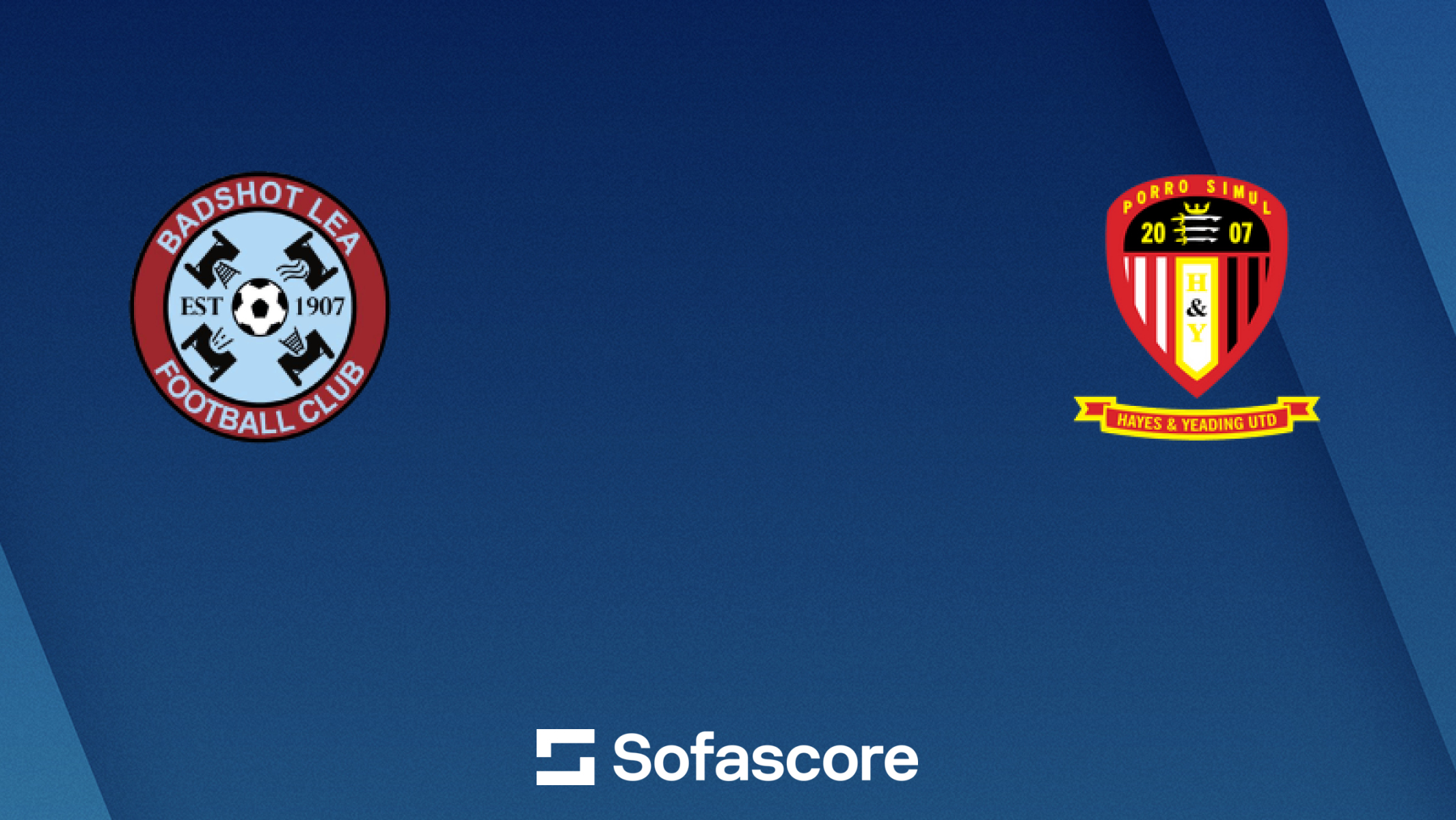 Badshot Lea vs Hayes & Yeading live score, H2H and lineups | Sofascore