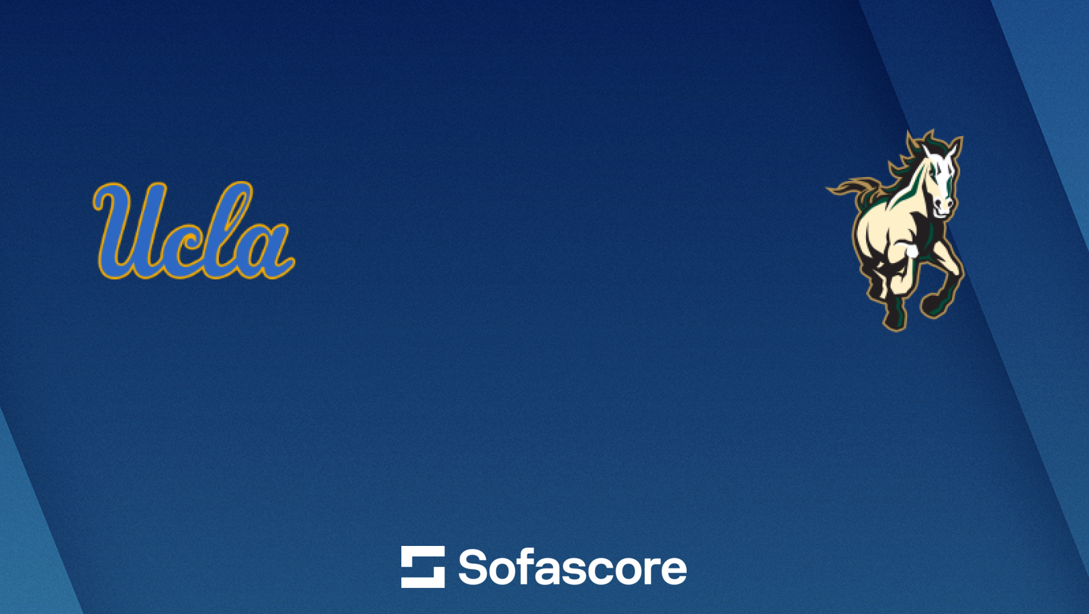 UCLA Bruins Cal Poly Mustangs live score, video stream and H2H results ...