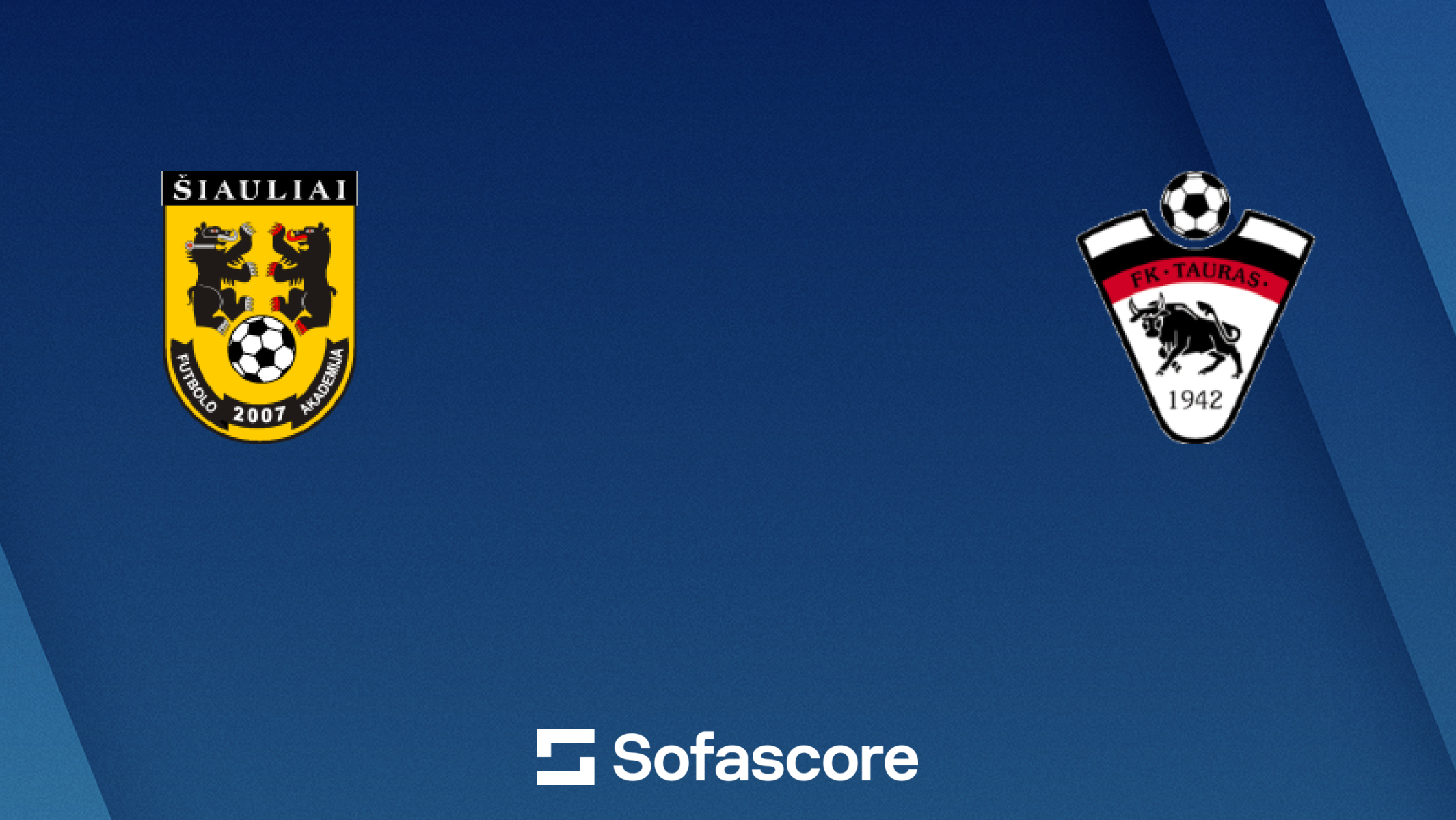 Šiauliai FA vs FK Tauras live score, H2H and lineups | Sofascore