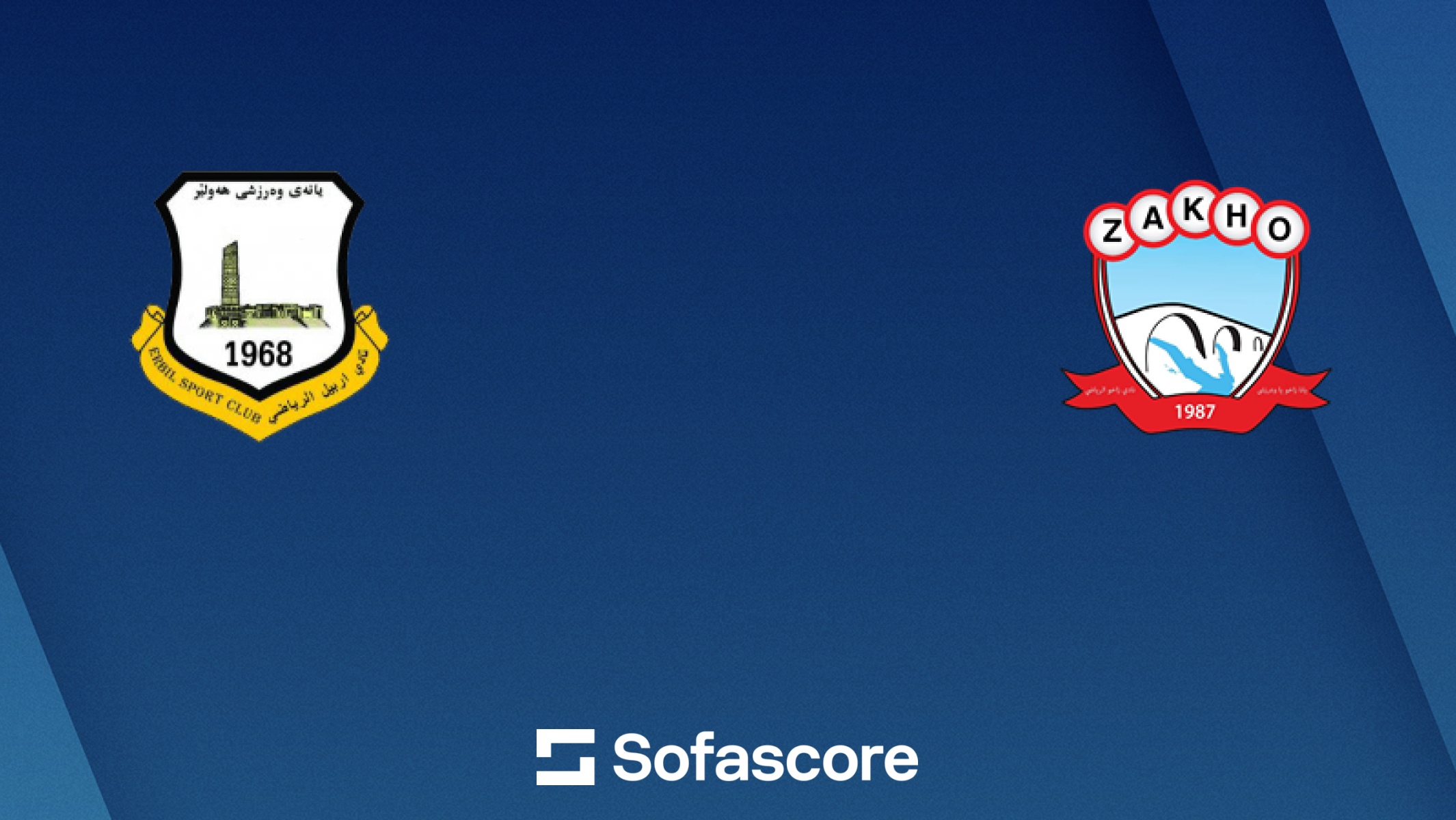 Erbil SC x Zakho SC placar ao vivo, H2H e escalações | Sofascore