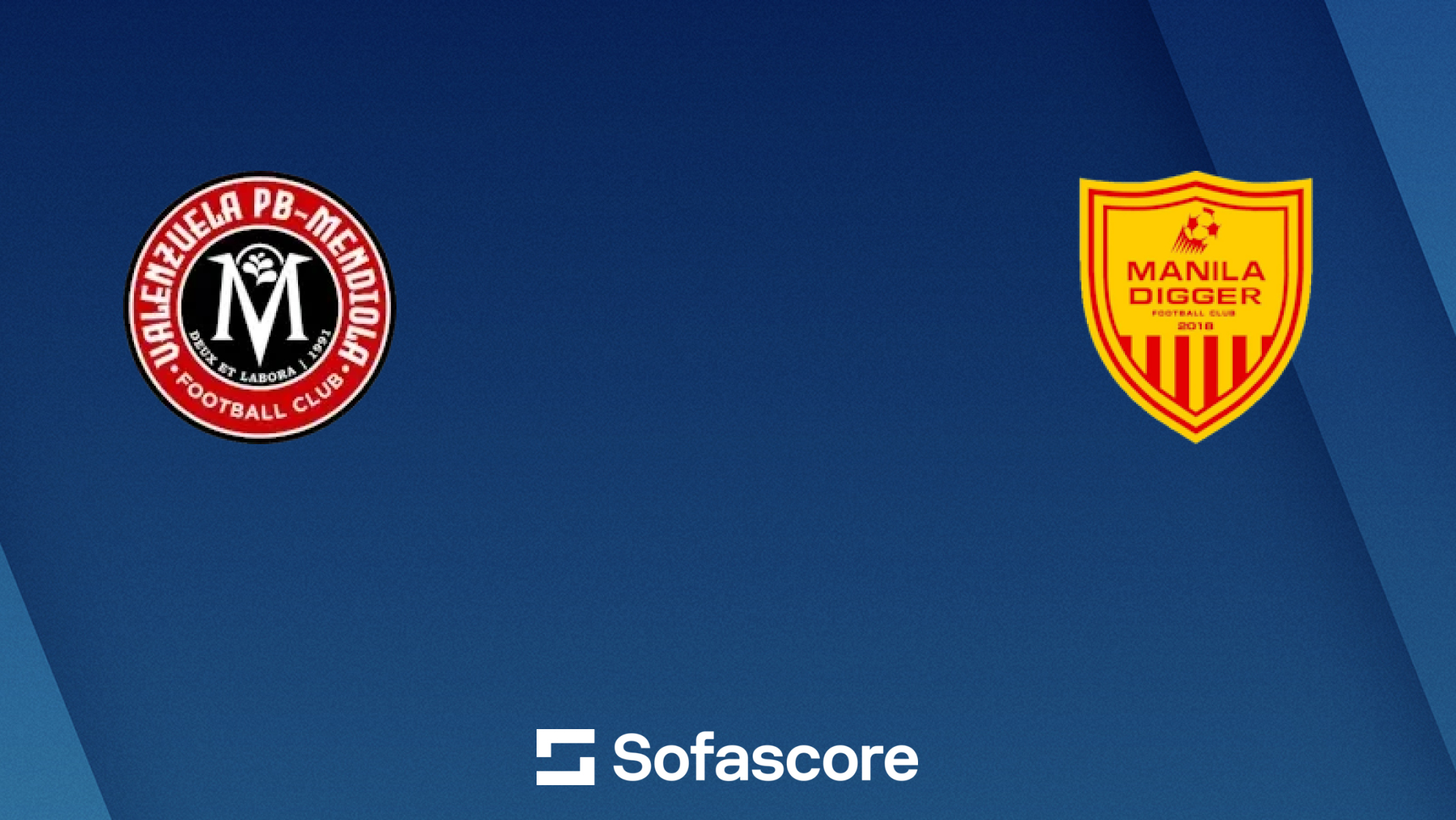 Mendiola FC vs Manila Digger FC live score, H2H and lineups | Sofascore