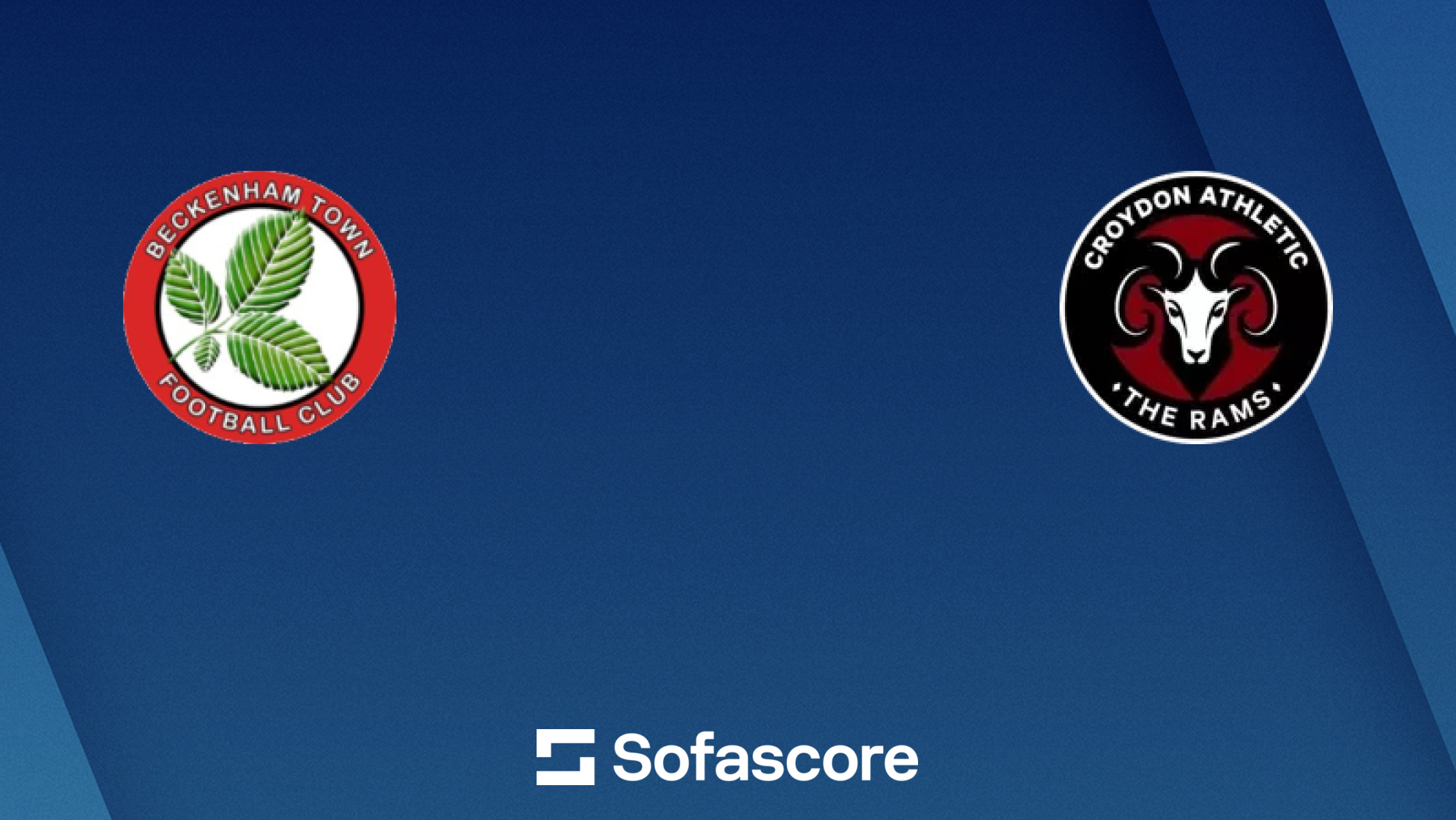 Beckenham Town vs Croydon Athletic live score, H2H and lineups | Sofascore