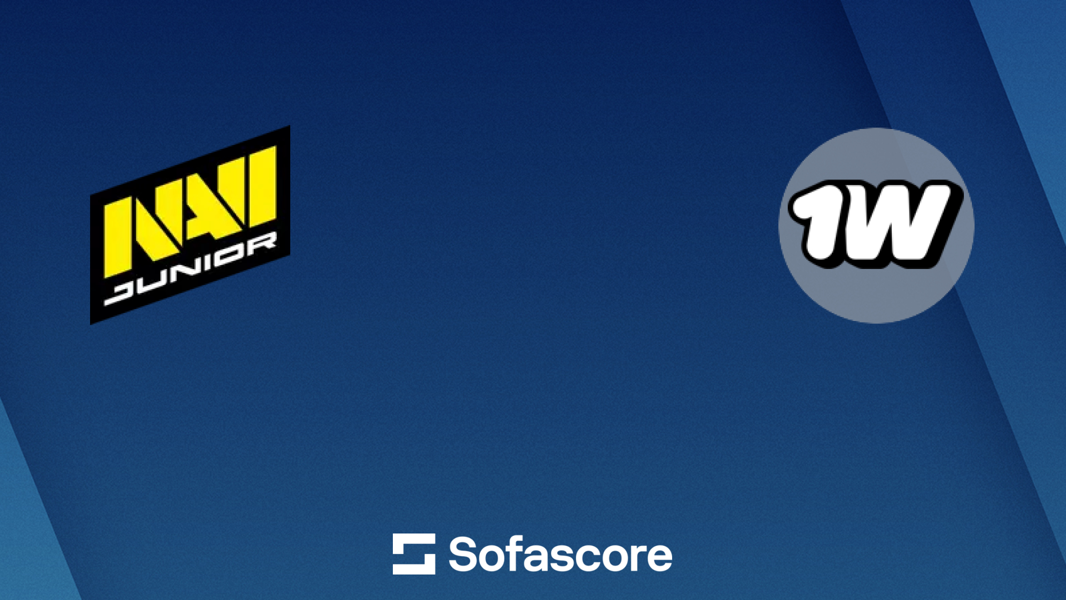 NAVI Junior – 1win - Live score | Sofascore