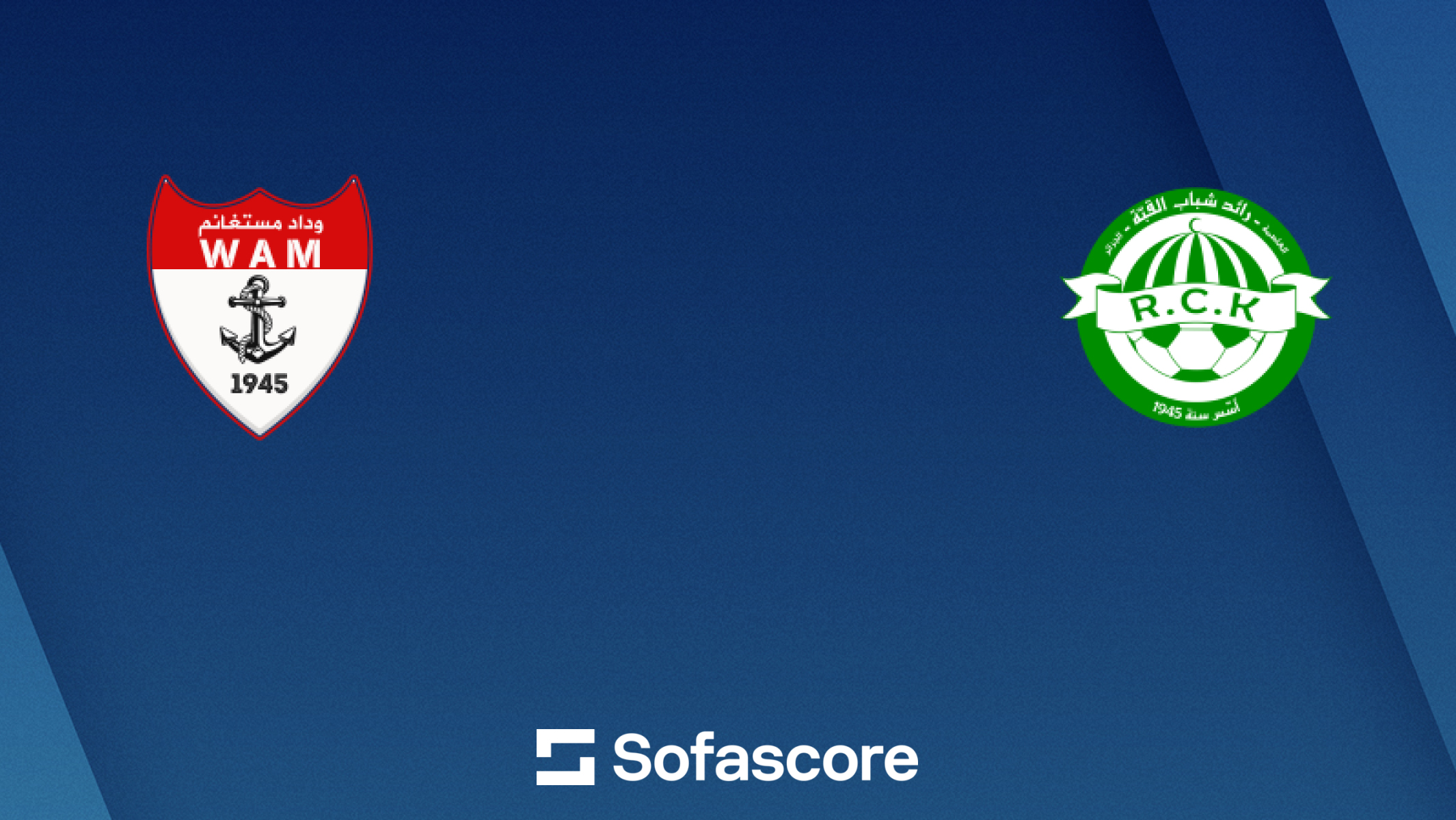 WA Mostaganem vs RC Kouba live score, H2H and lineups | Sofascore