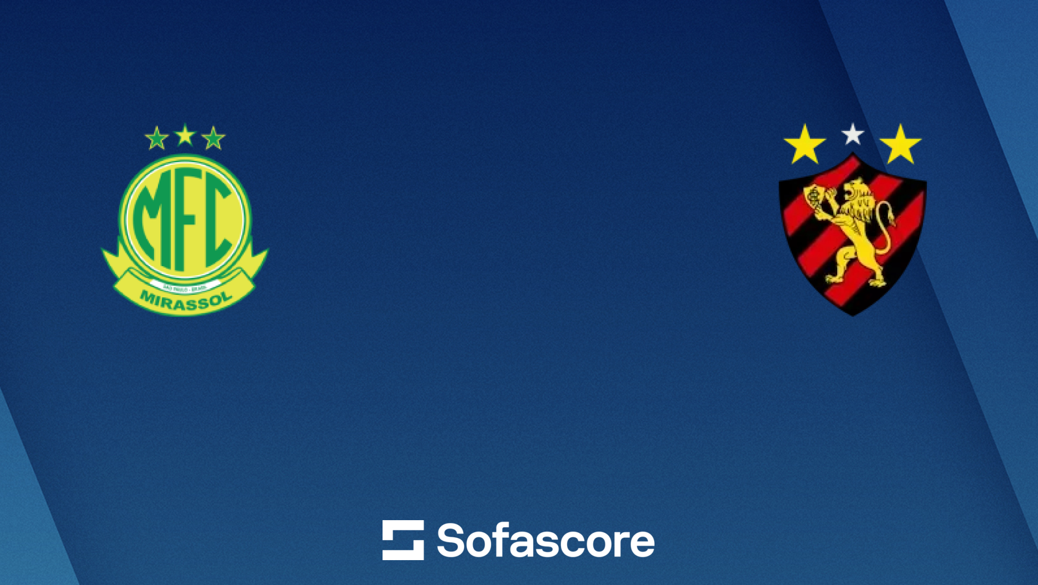 Mirassol vs Sport Recife live score, H2H and lineups | Sofascore