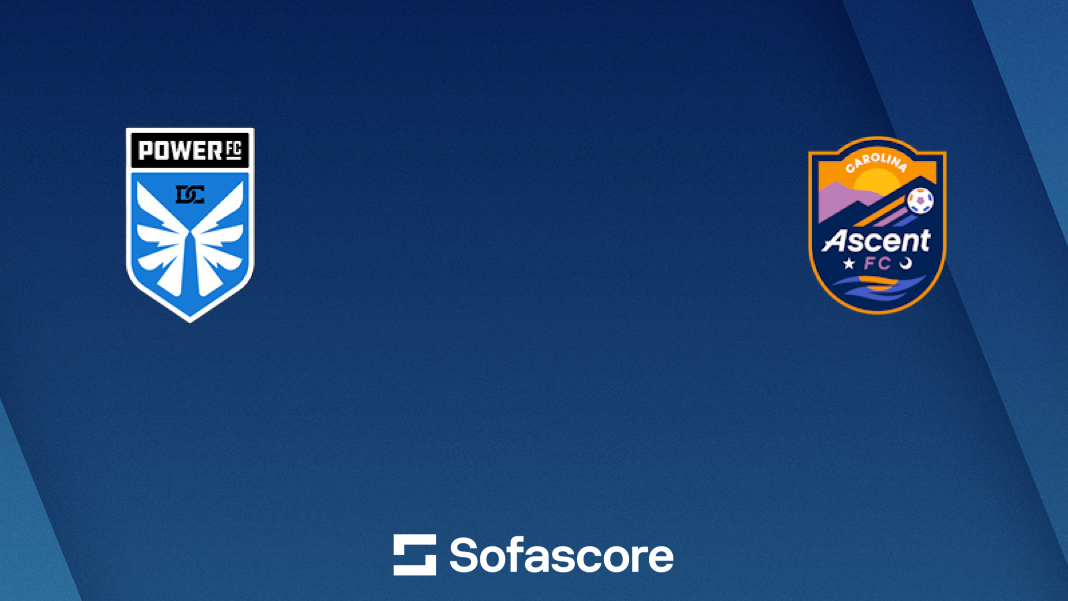 DC Power FC vs Carolina Ascent live score, H2H and lineups | Sofascore