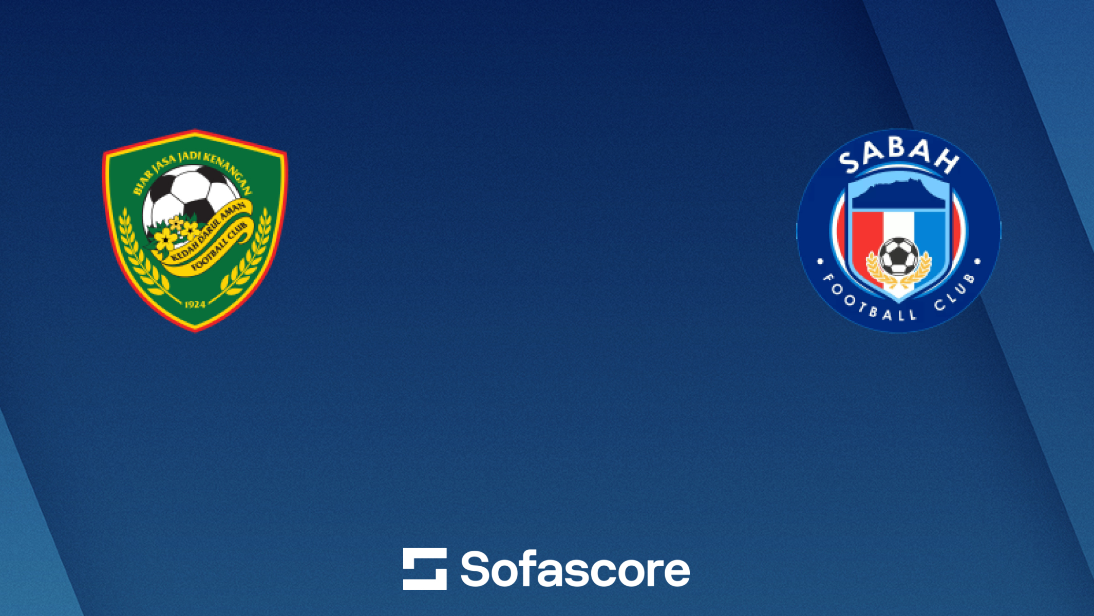 Kedah Darul Aman FC vs Sabah FC live score, H2H and lineups | Sofascore