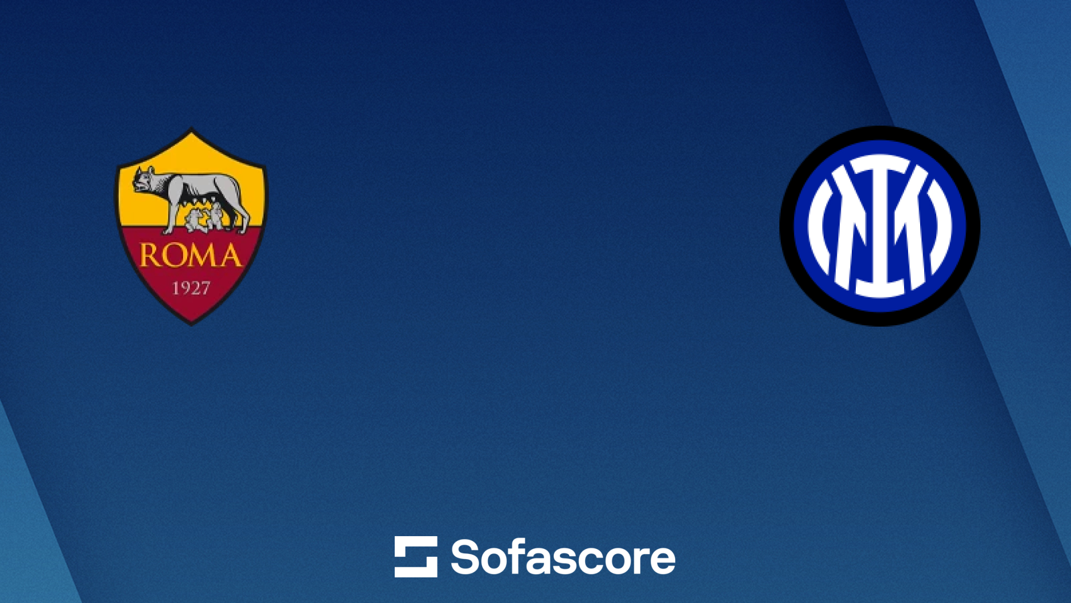 AS Roma - Inter en vivo, resultados H2H | Sofascore