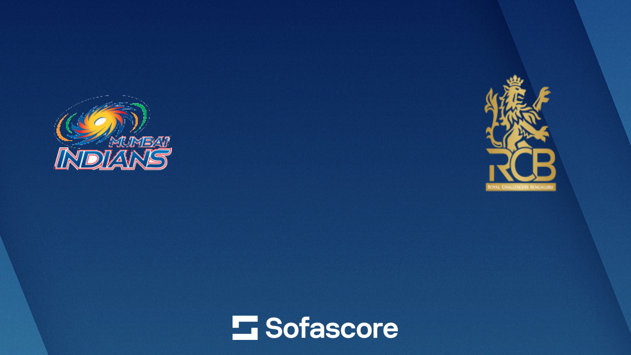 MI vs RCB Live scores, Scorecard & H2H | Sofascore