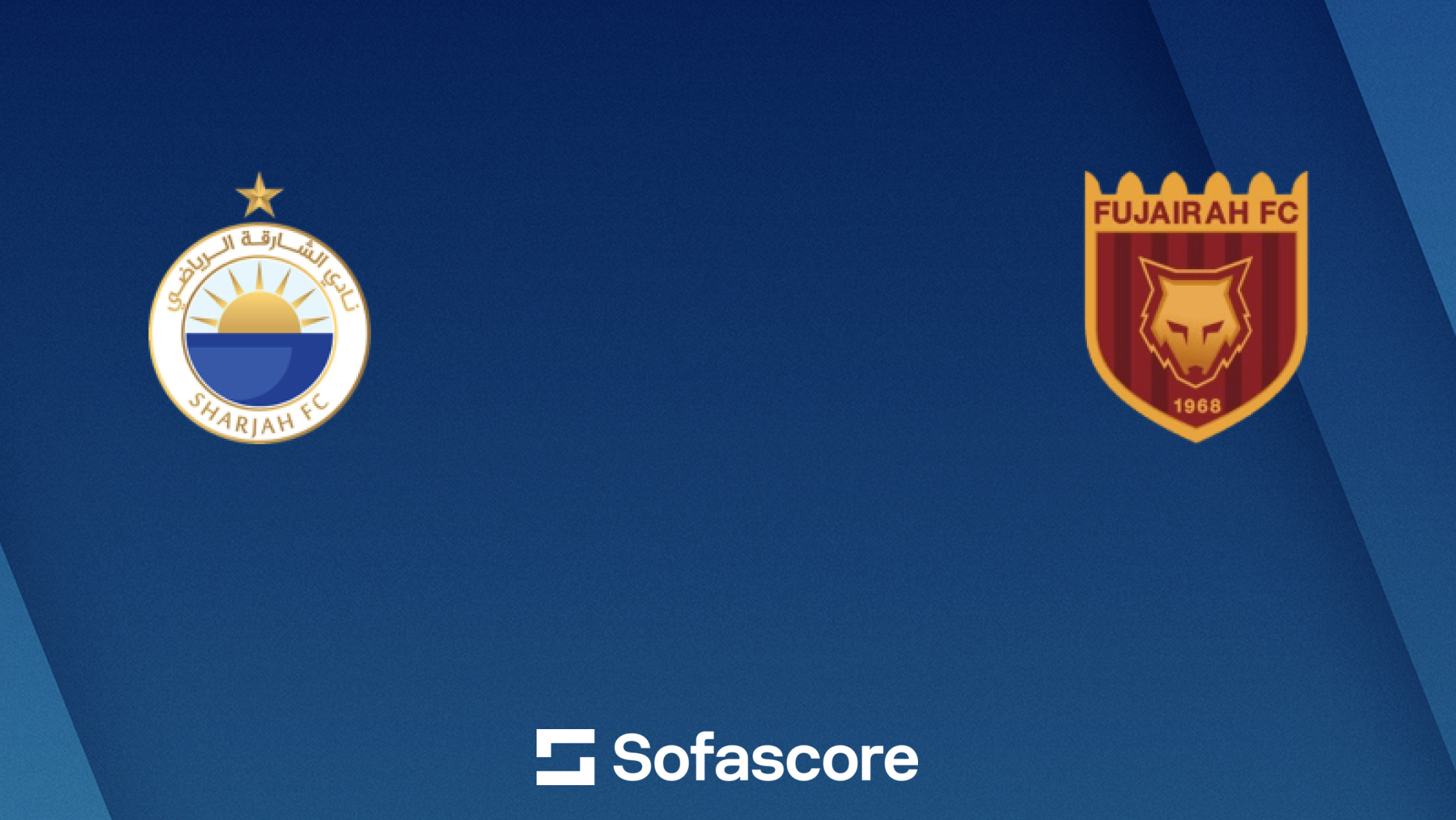 Sharjah U21 vs Fujairah FC U21 live score, H2H and lineups | Sofascore