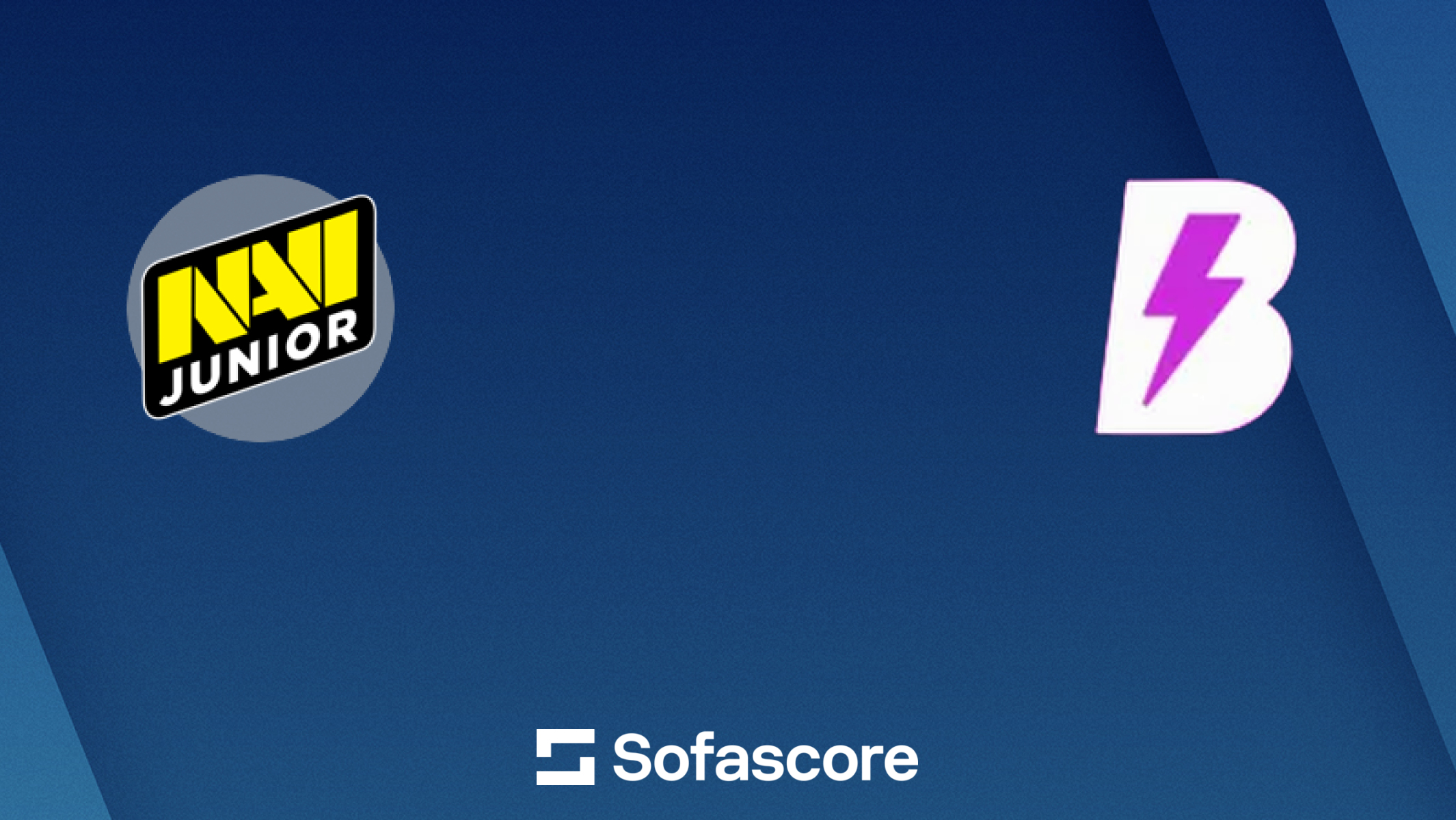 NAVI Junior – RUSH B - Live score | Sofascore