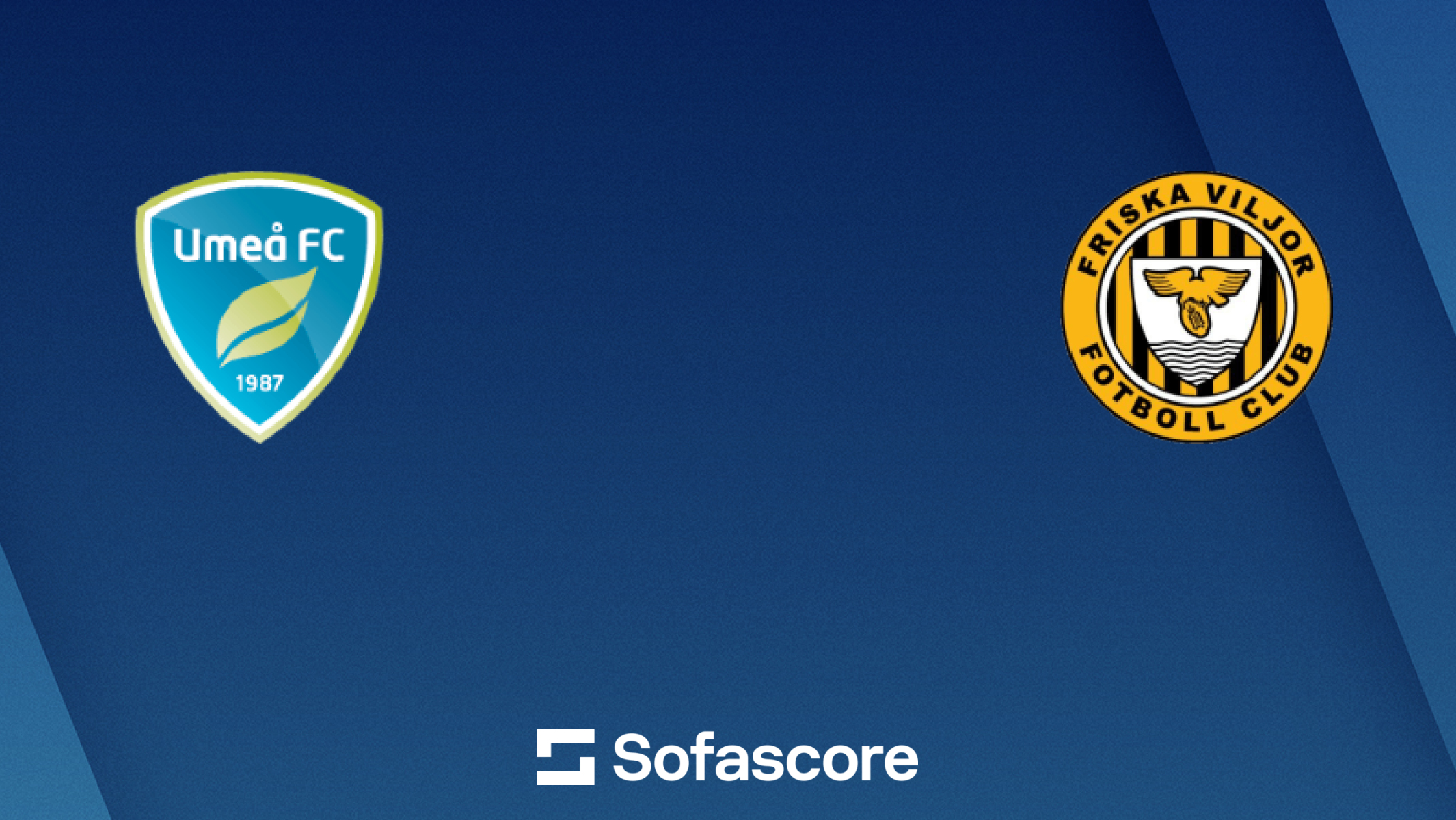 Umeå FC Akademi vs Friska Viljor FC live score, H2H and lineups | Sofascore