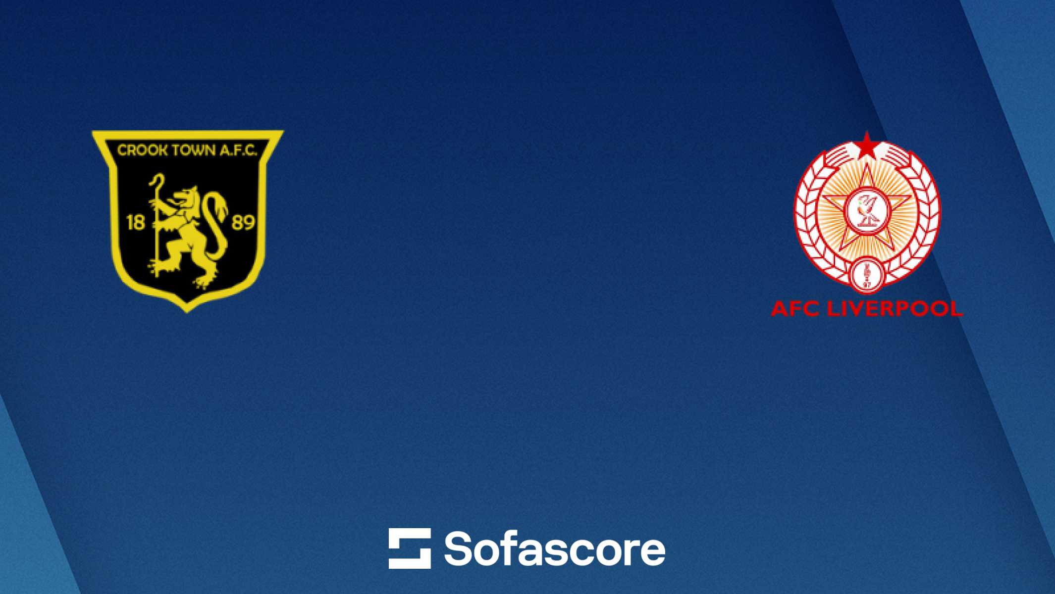 Crook Town vs AFC Liverpool live score, H2H and lineups | Sofascore